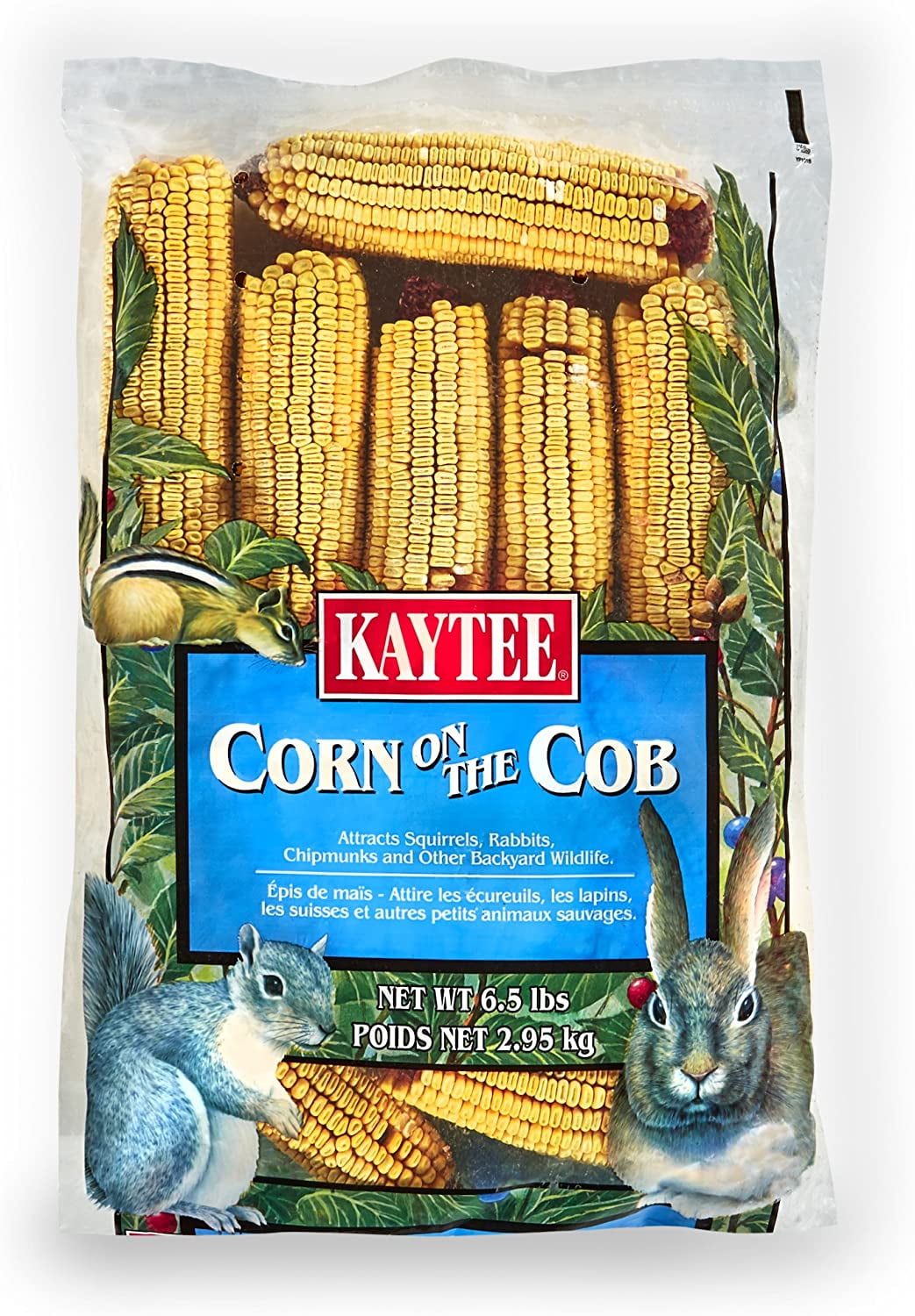 Kaytee Whole Ear Corn, Outdoor Wildlife Feeding, Squirrel and Critter ...