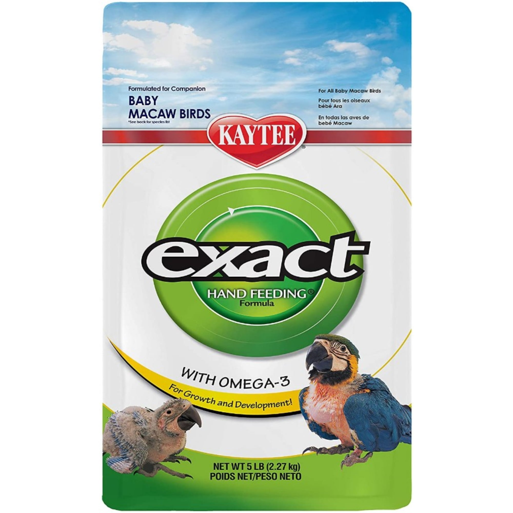 Kaytee Exact Hand Feeding Formula Baby Macaws - Walmart.com