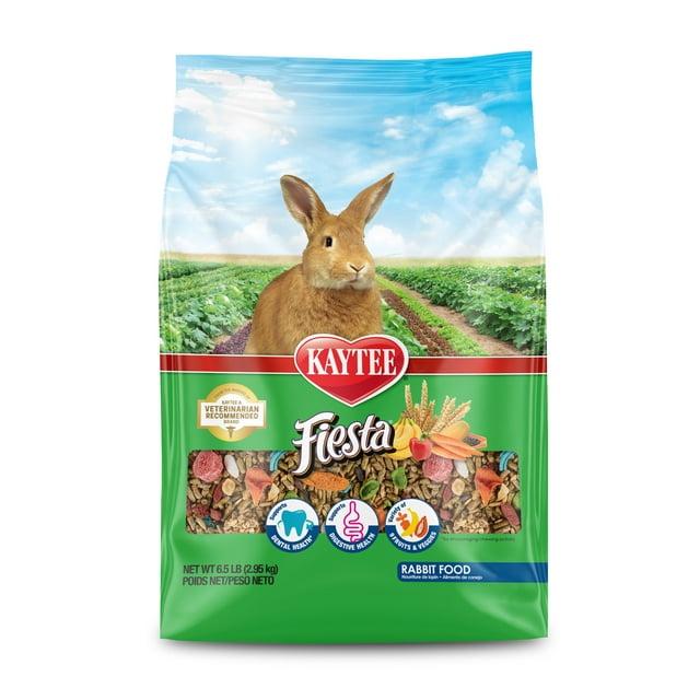 Kaytee Fiesta Rabbit Food, 6.5 lb - Walmart.com