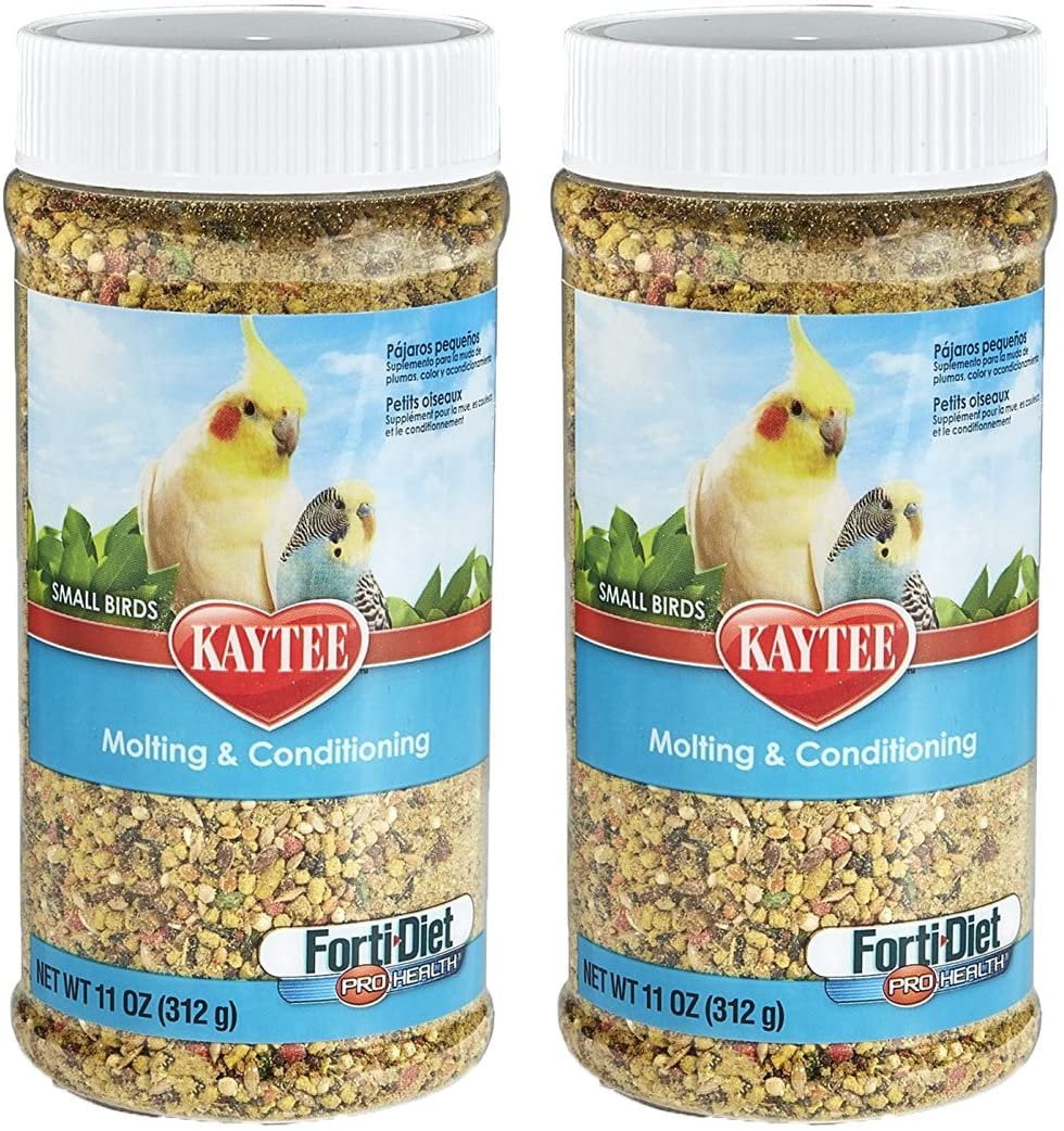 Kaytee Forti-Diet Pro Health Molting & Conditioning Supplement for Small Birds Pack of 2 ...