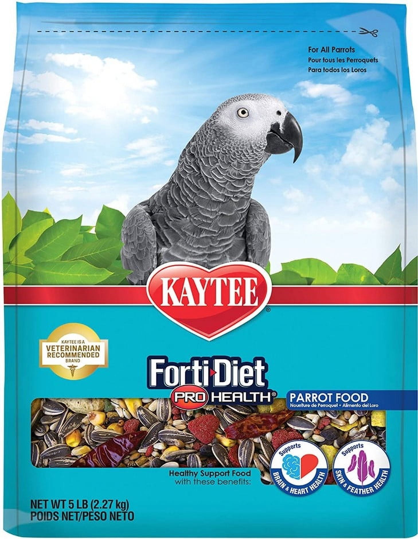 Kaytee Forti-Diet Pro Health Parrot Food - Walmart.com