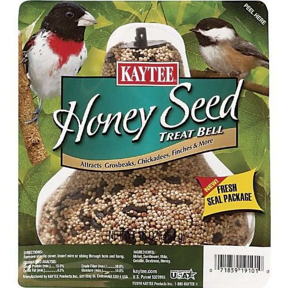 Kaytee Honey Seed Wild Bird Sunflower Seed Bell 1 lb - Walmart.com