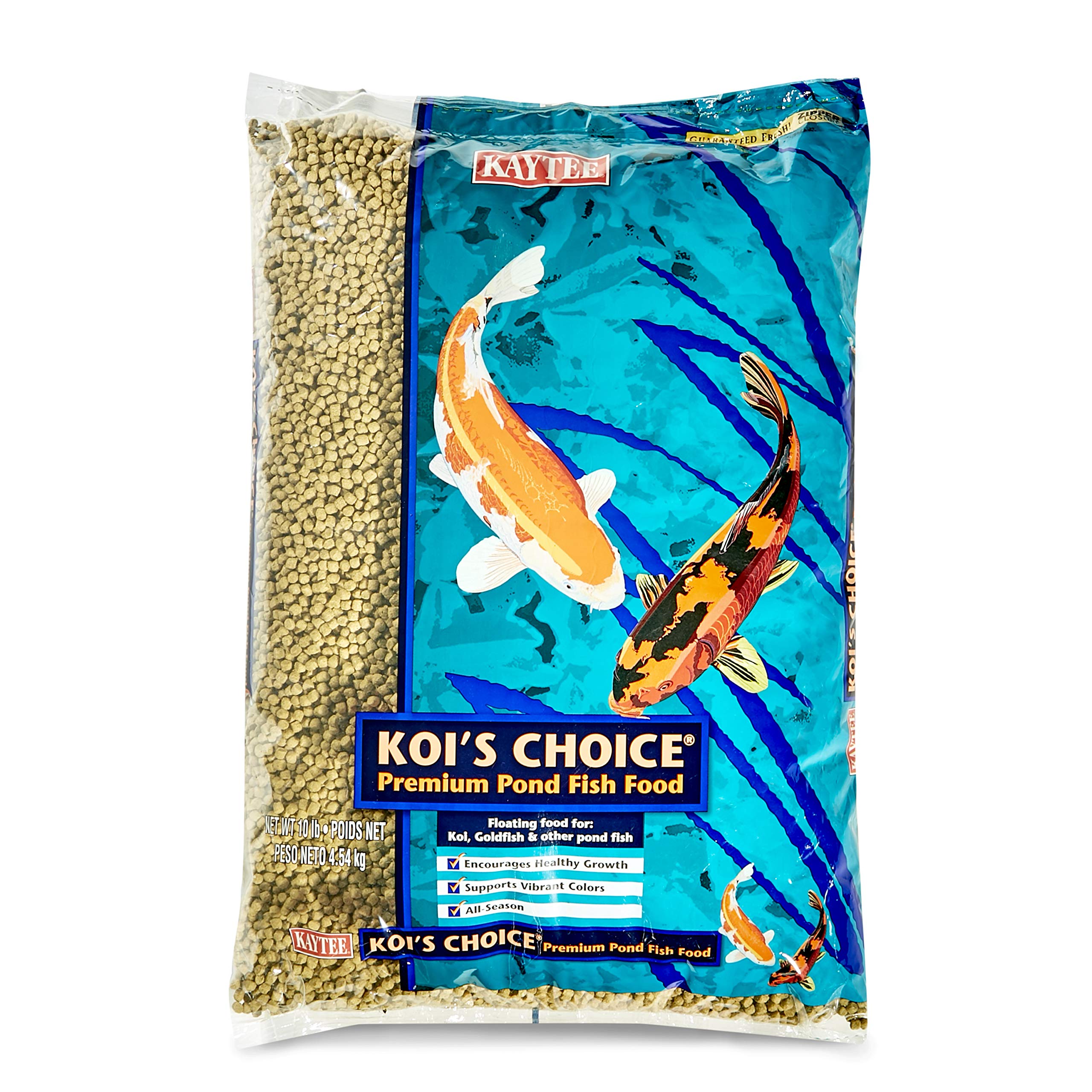 Kaytee Koi's Choice Koi Floating HYZ01 Fish Food, 10 Pound - Walmart.com