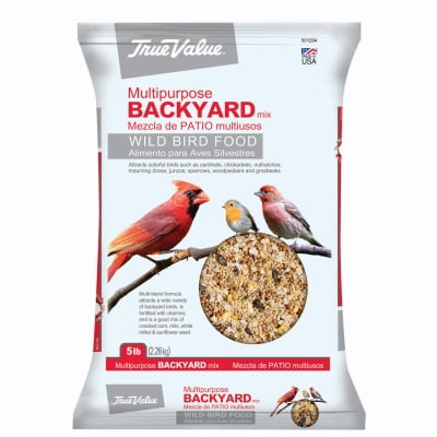 True Value 5 LB Wild Bird Food 4% Oil Sunflower Seed Poly Bag - Walmart.com