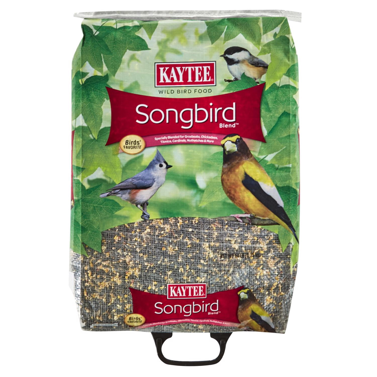 Kaytee Songbird Blend Wild Bird Food, Premium Seeds & Peanuts, 14-Pound ...