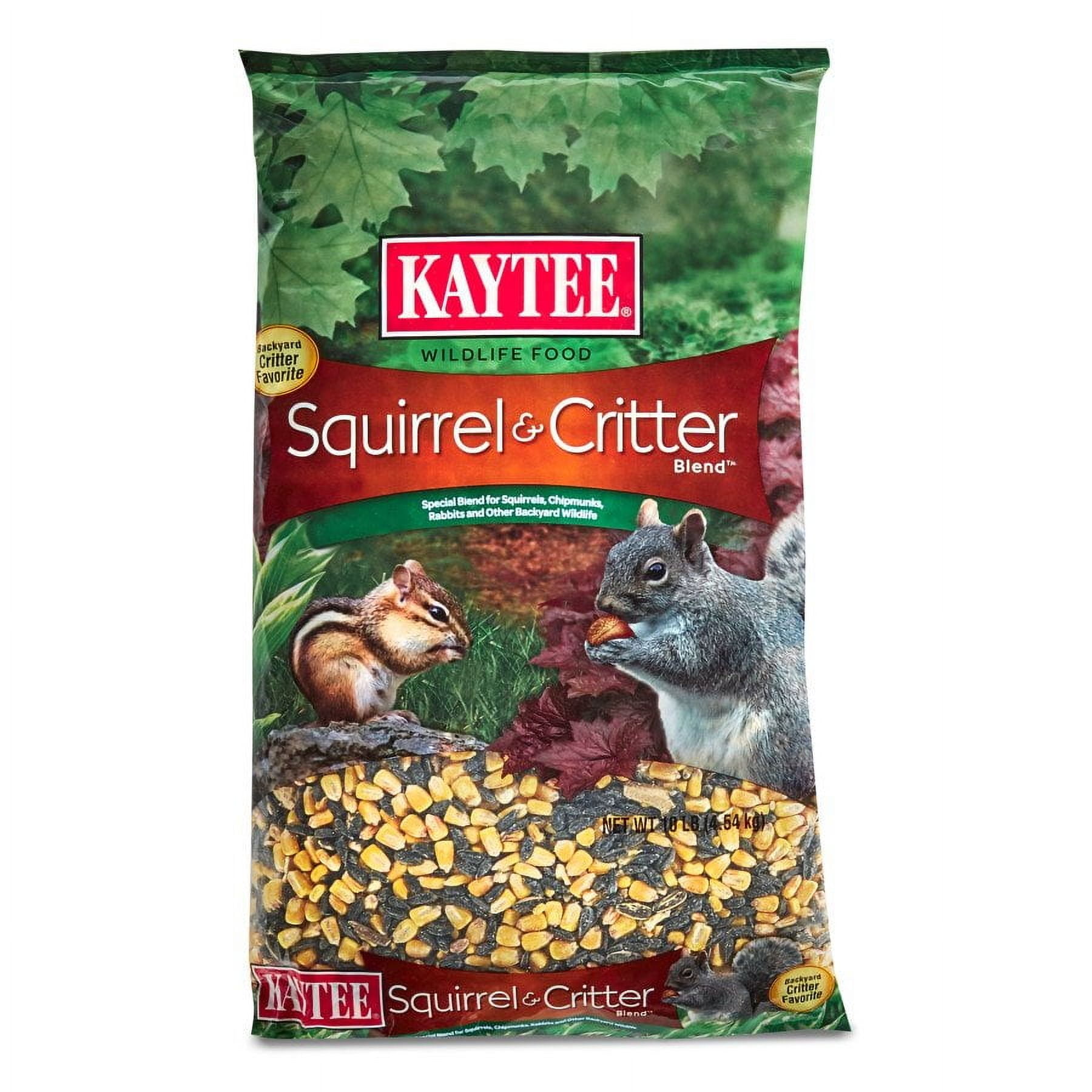 Kaytee Wild Nut Blend: Squirrel & Critter Wildlife Food, 10 lb Bag ...
