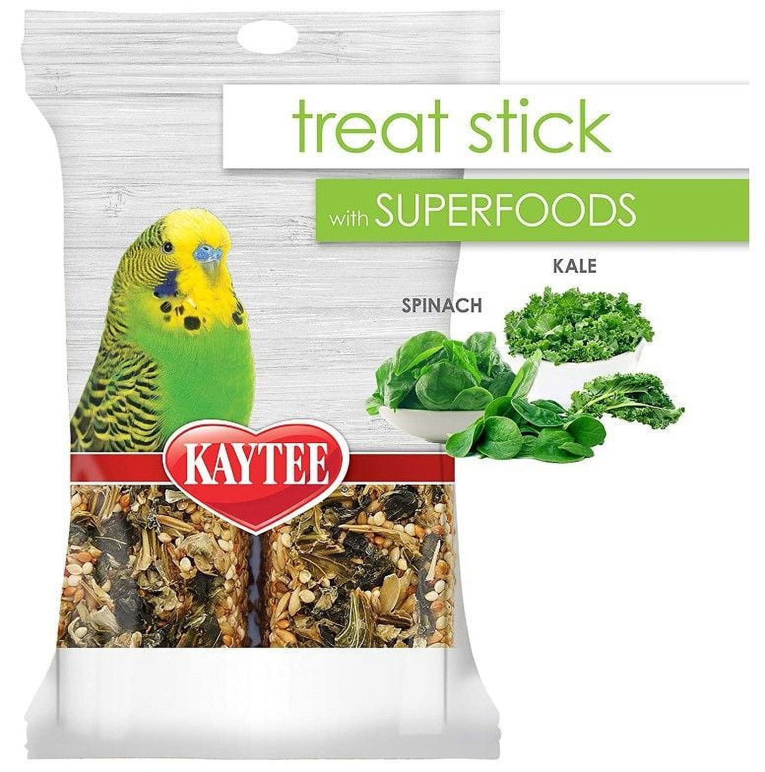 Kaytee Superfoods Avian Treat Stick - Spinach & Kale [Bird, Honey ...