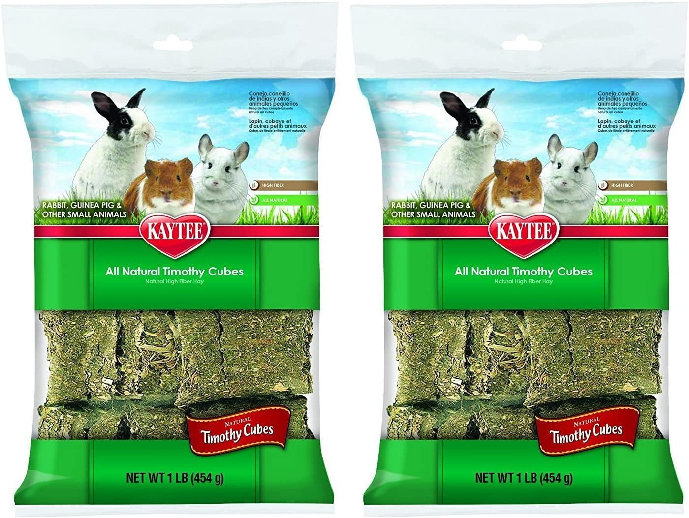 Kaytee Timothy Cubes, 1-Pound Pack of 2 - Walmart.com