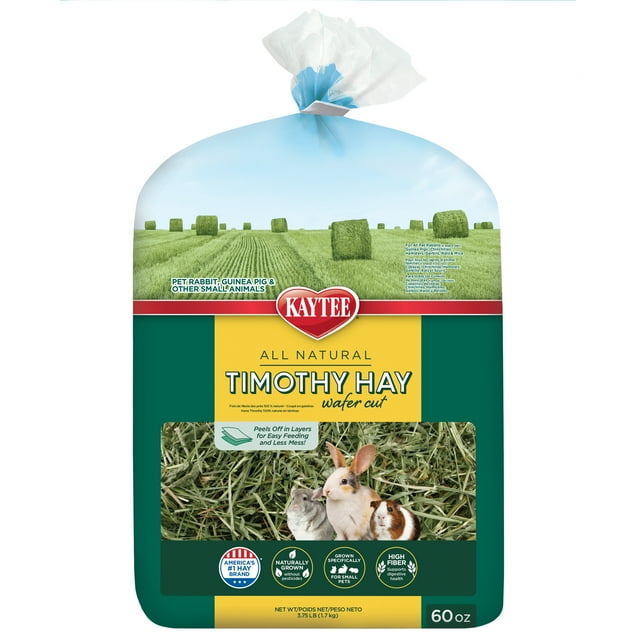 Kaytee Wafer Cut Hay 60 Ounces - Walmart.com