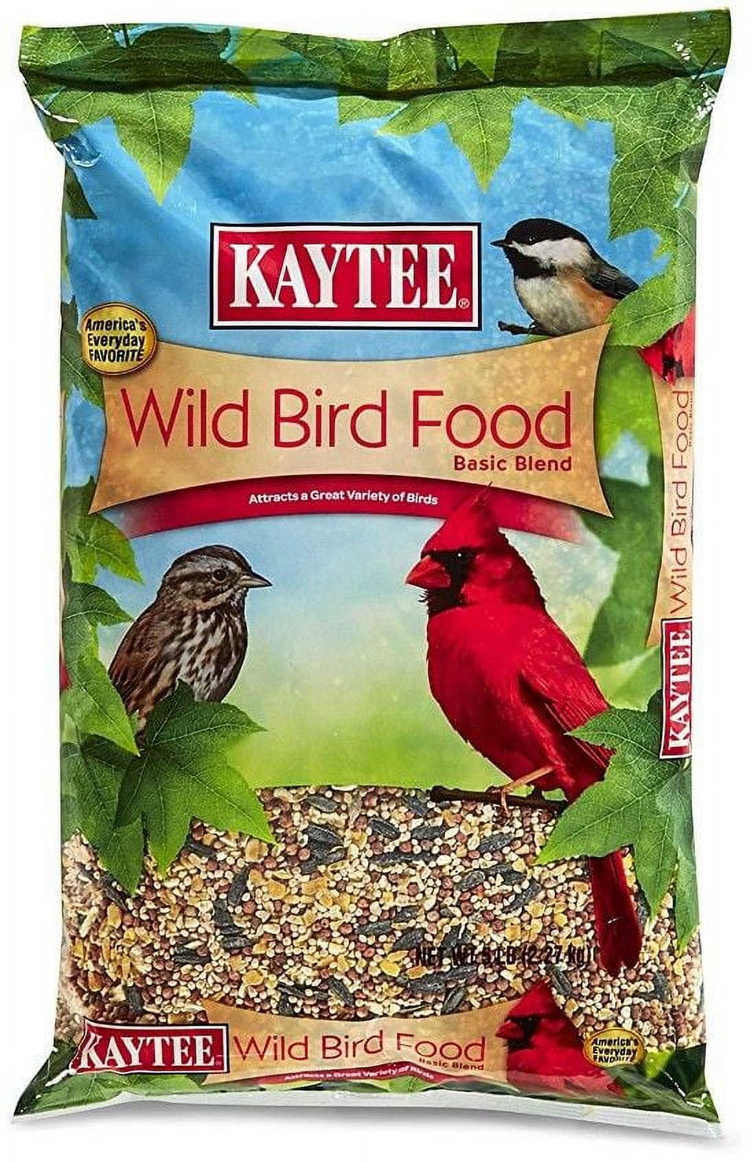 Kaytee Wild Bird Food - Basic Blend [Bird, Wildbird Foods] 5 lbs ...