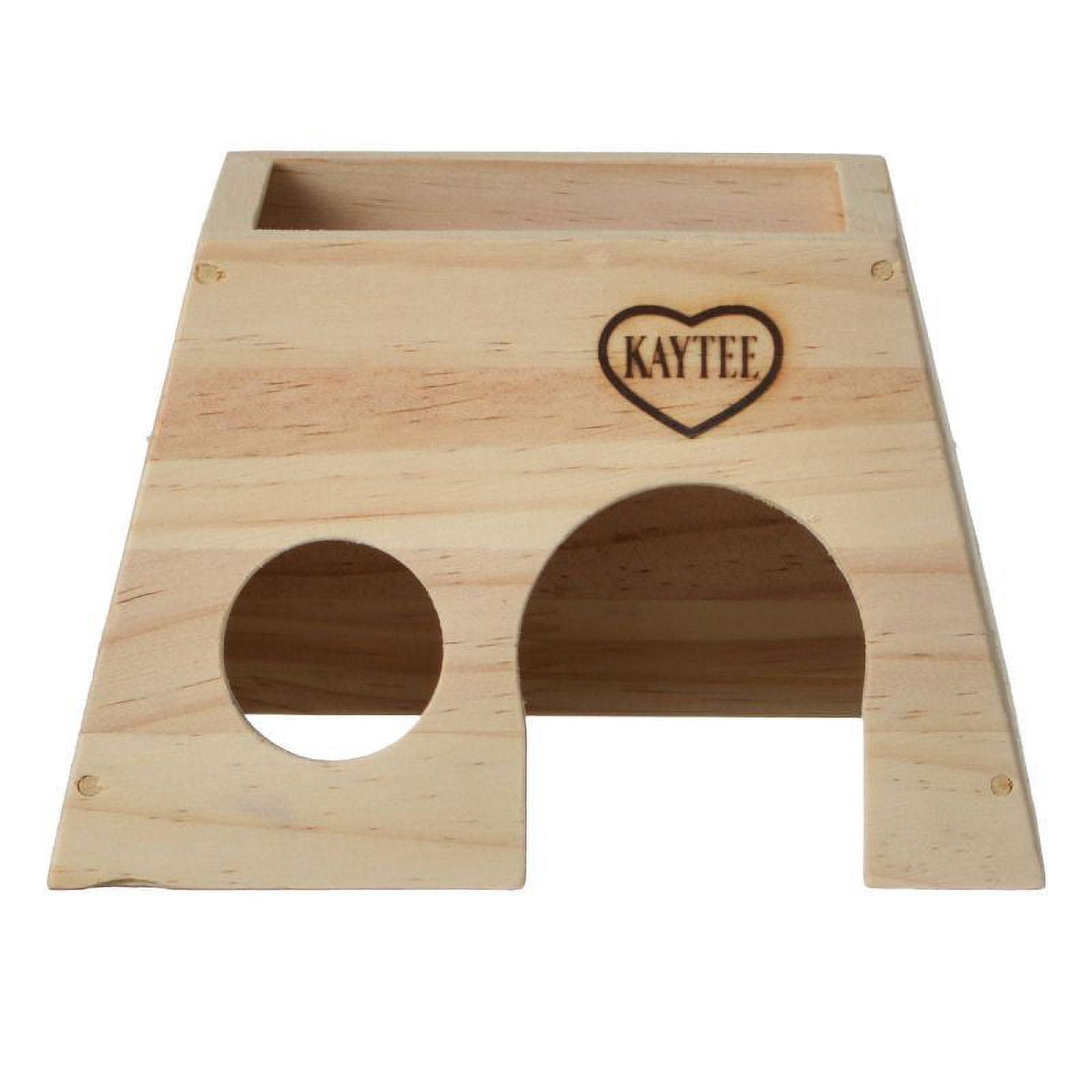 Kaytee Woodland Get A Way House Medium Hamster (7"L x 5.25"W x 4.25"H ...