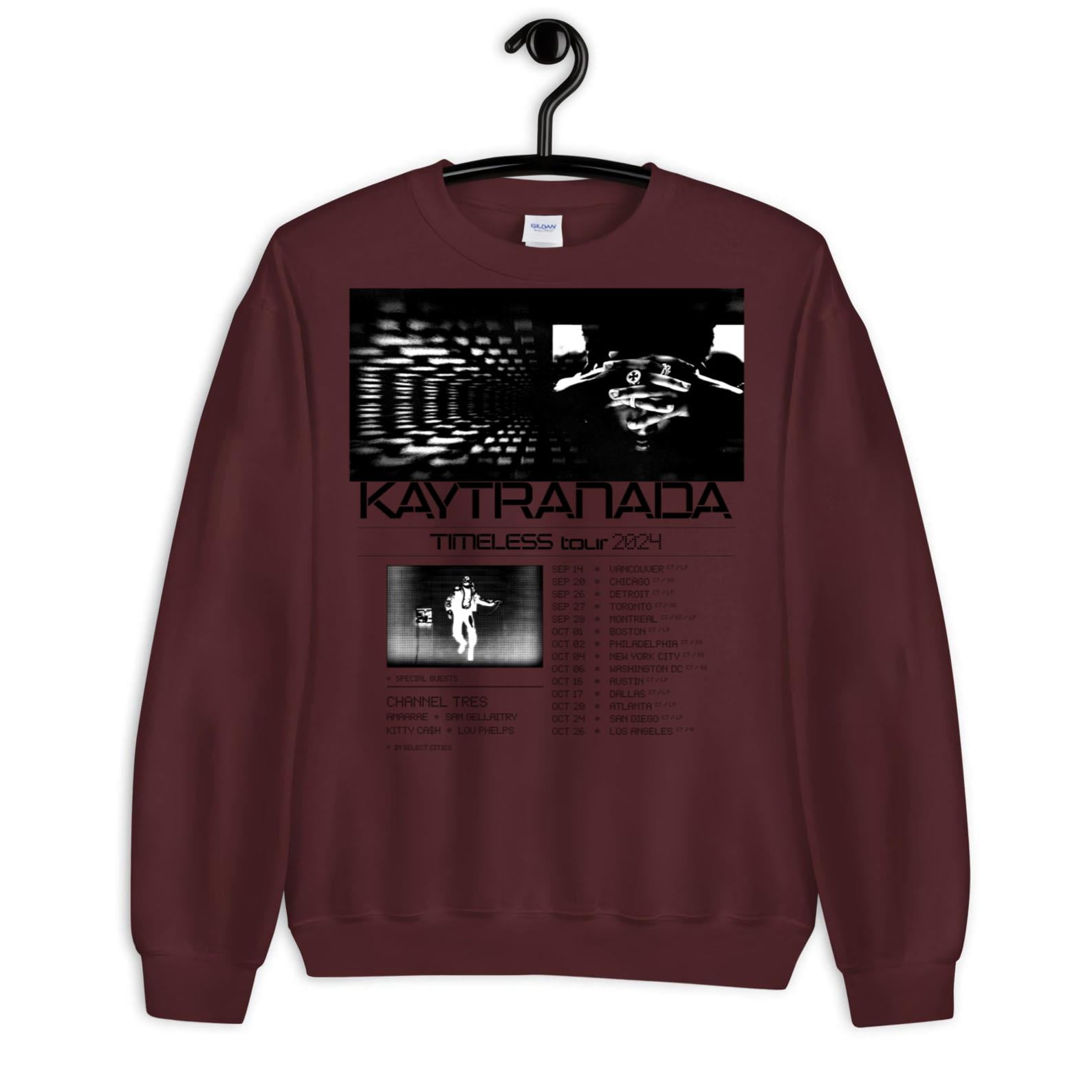 Kaytranada 2024 Timeless North American Tour T Shirt Full Size-TH34074 ...