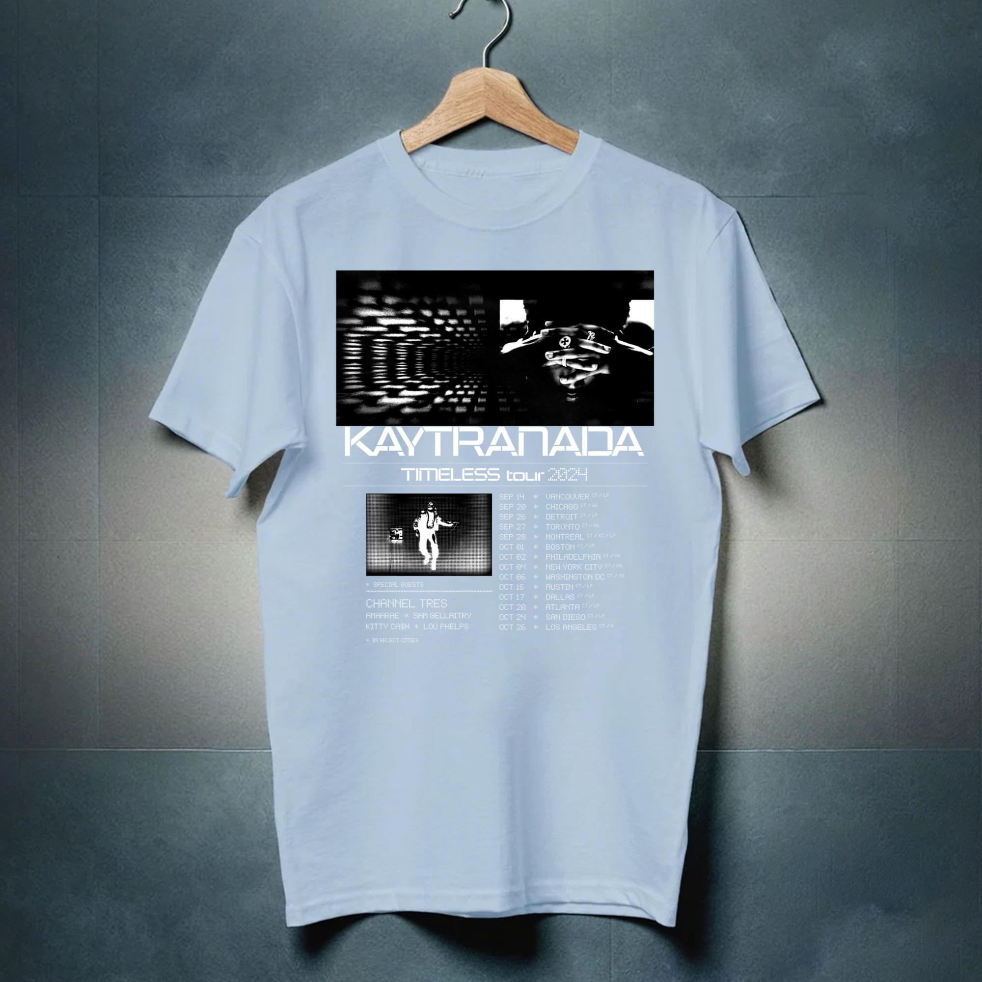 Kaytranada 2024 Timeless North American Tour T Shirt Full Size-TH36883 ...