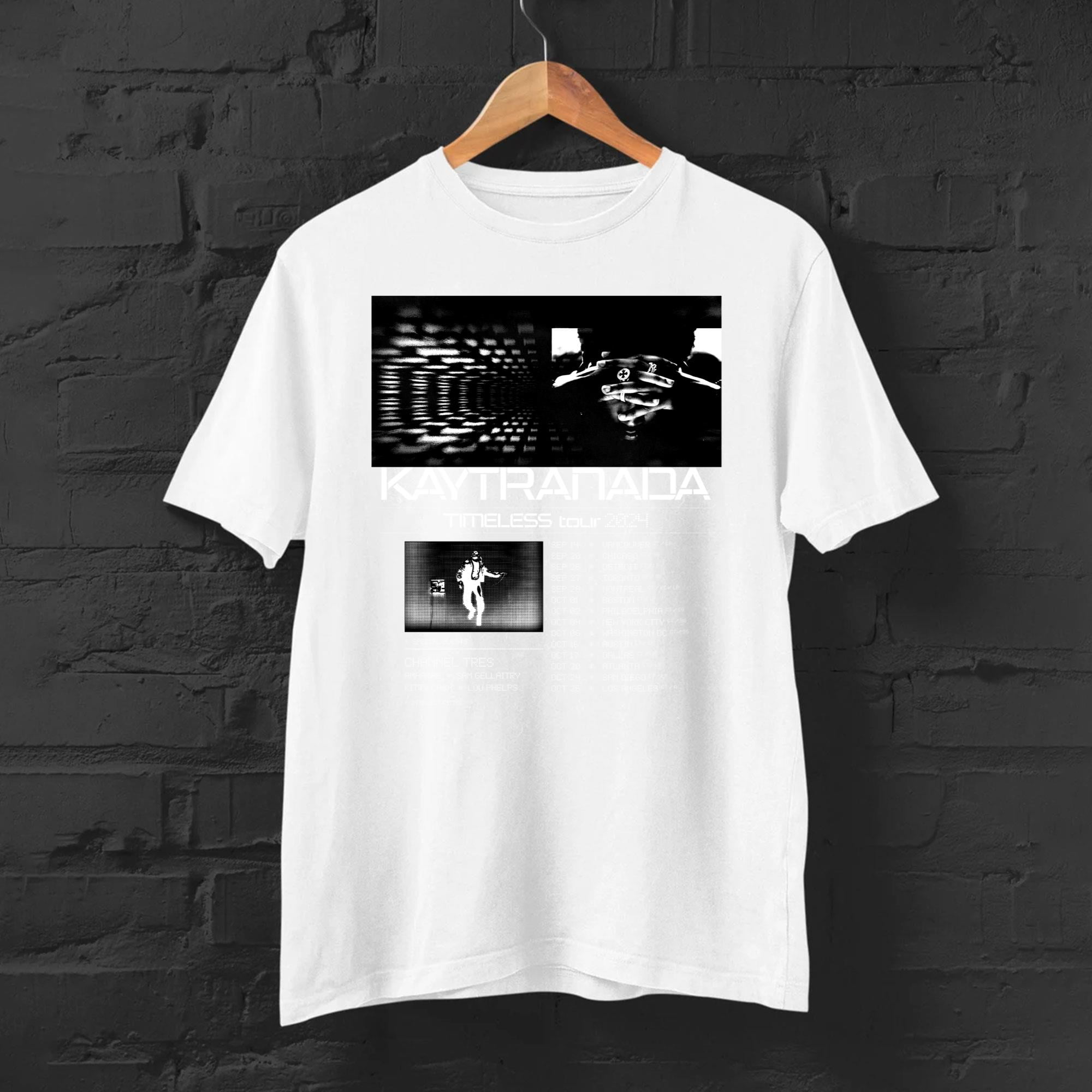 Kaytranada 2024 Timeless North American Tour T Shirt Full Size-TH36883 ...
