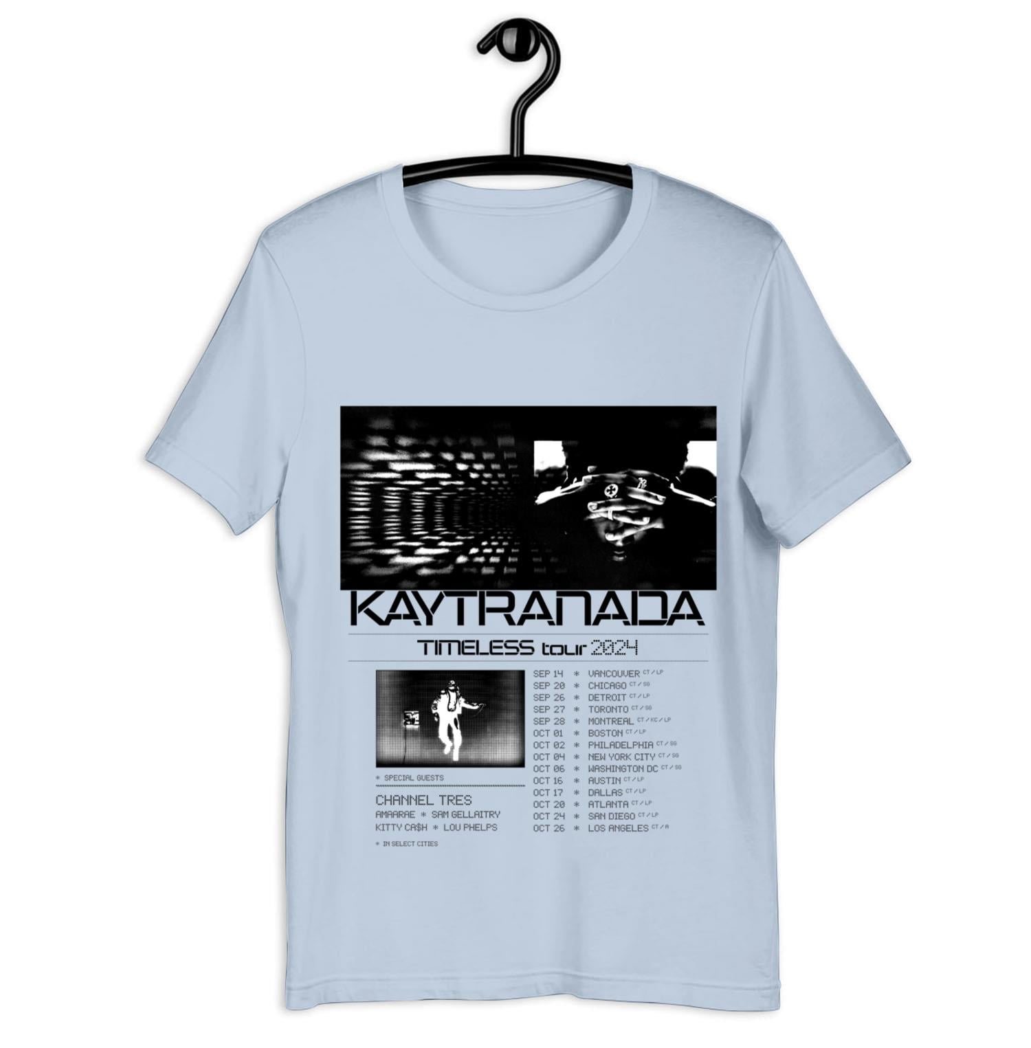 Kaytranada 2024 Timeless North American Tour T Shirt Full Size ...
