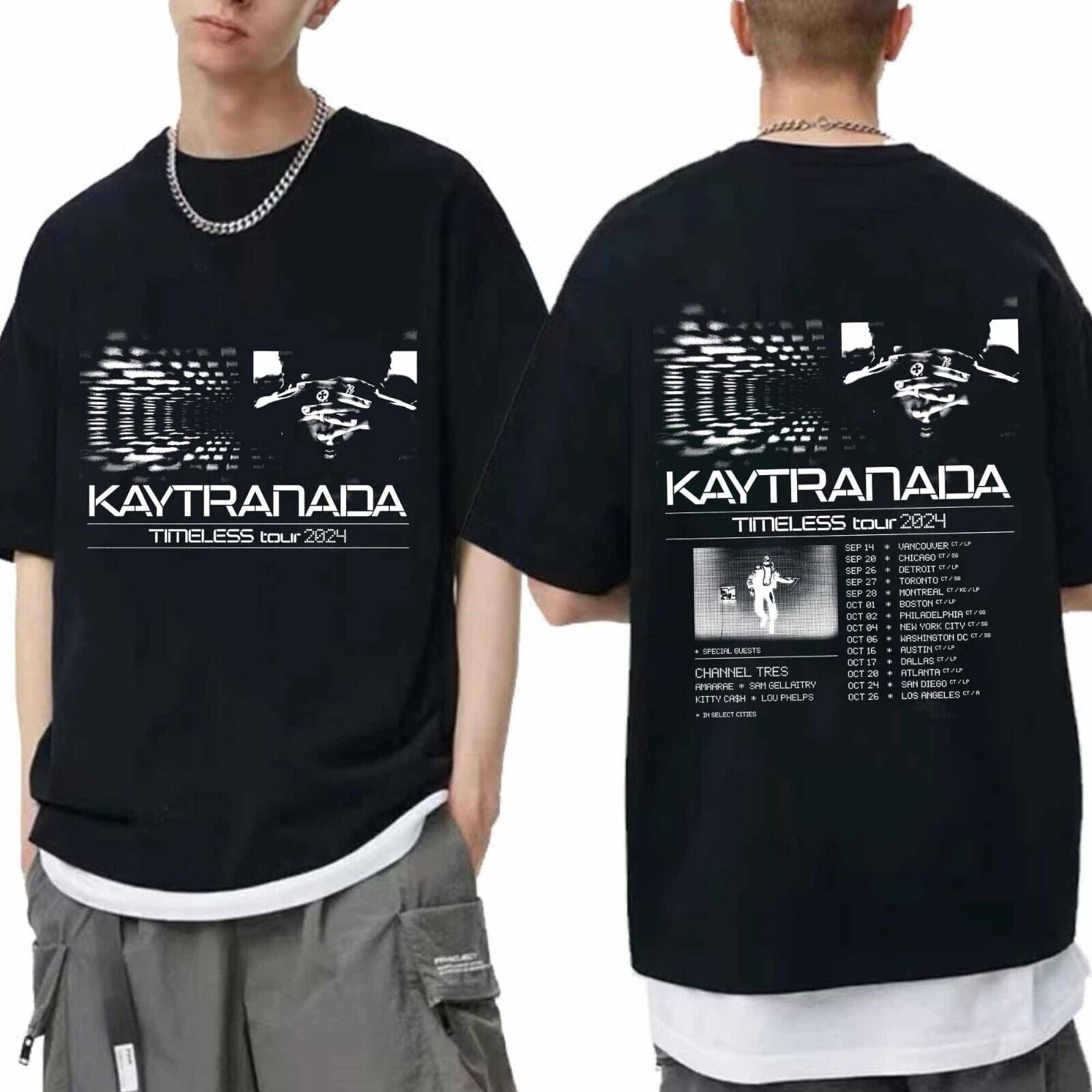 Kaytranada Timeless North American Tour 2024 Shirt - Walmart.com