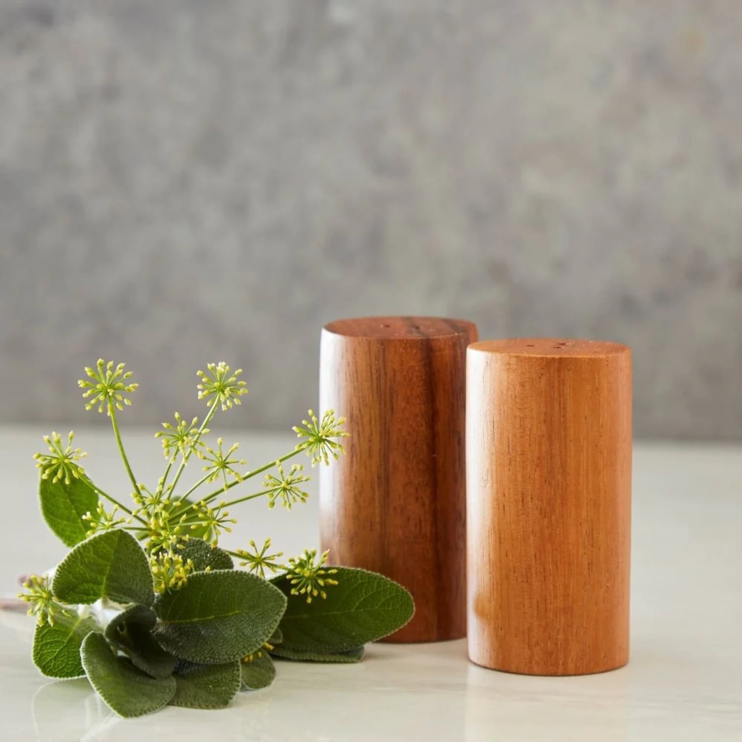 Kayu Wood Salt Pepper Shakers - Walmart.com