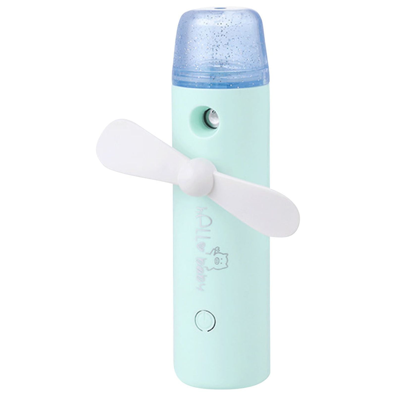 Kayuouio Handheld Misting Fan with Portable Charger, Rechargeable ...