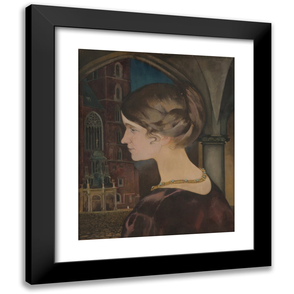 Kazimierz Sichulski 12x14 Black Modern Framed Museum Art Print Titled ...