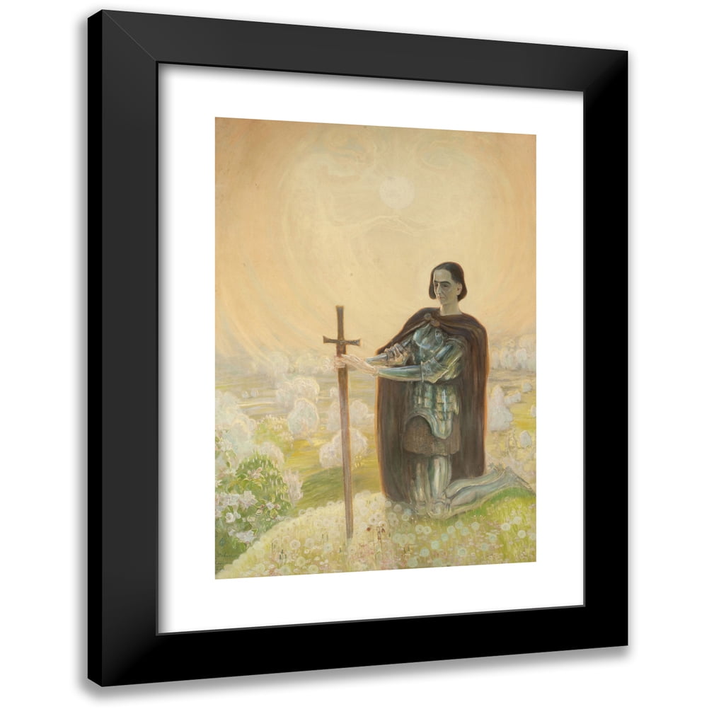 Kazimierz Stabrowski 17x24 Black Modern Framed Museum Art Print Titled ...