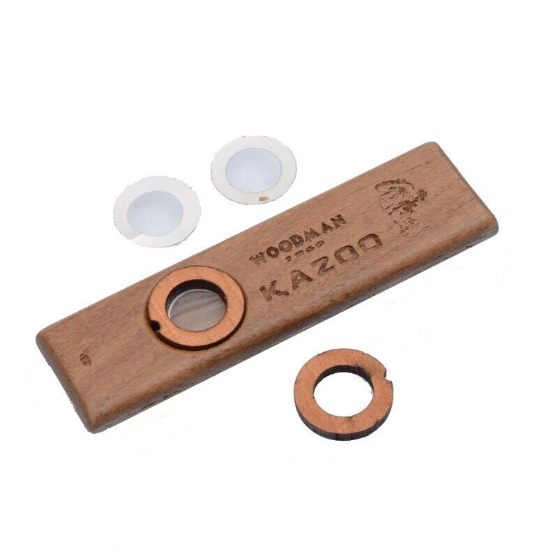 Kazoo Guitar Ukulele Partner High-end Raw Wood Harmonica Mini Size In ...