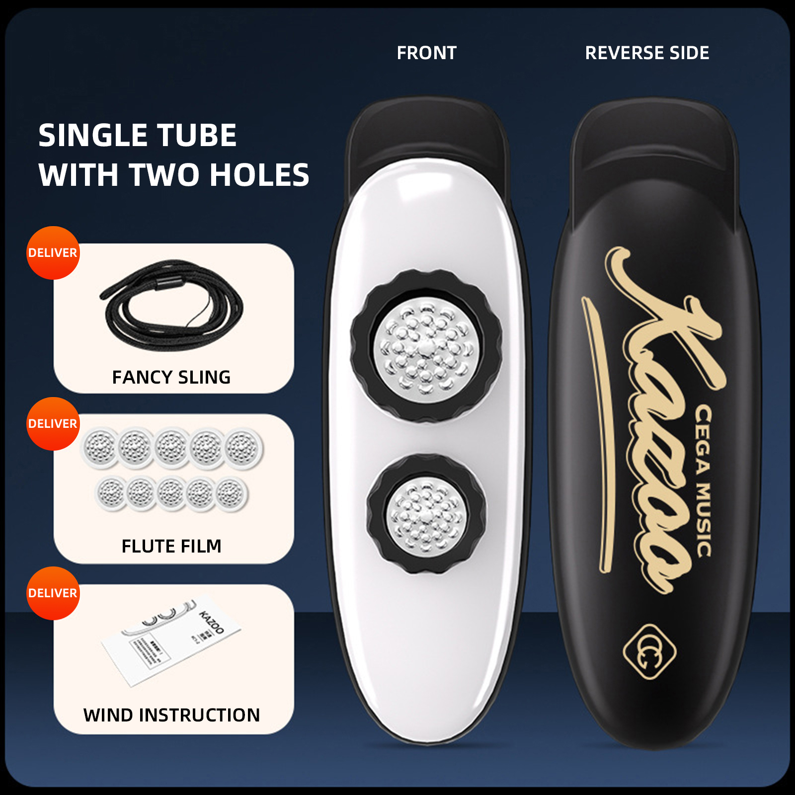 Kazoo instrument Thin Voice Professional Kazoo instrument Kasu Musical ...