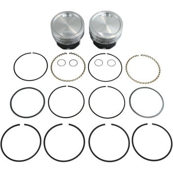 Kb Performance KB272.STD Cast Piston Kit (1200cc Conversion, Dish Top ...