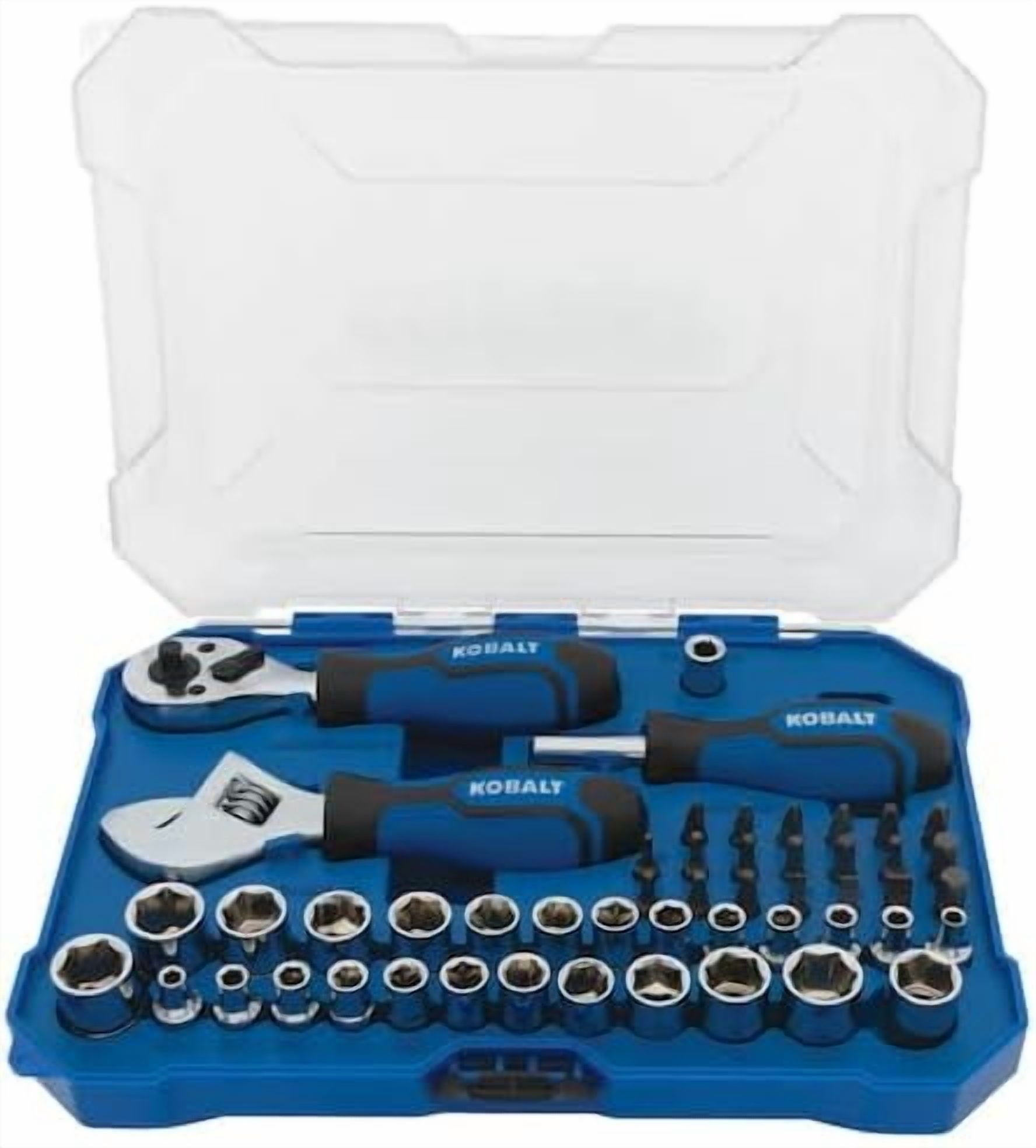 Kbalt Stubby 50 -Piece Standard (SAE) and Metric Polished chrome ...