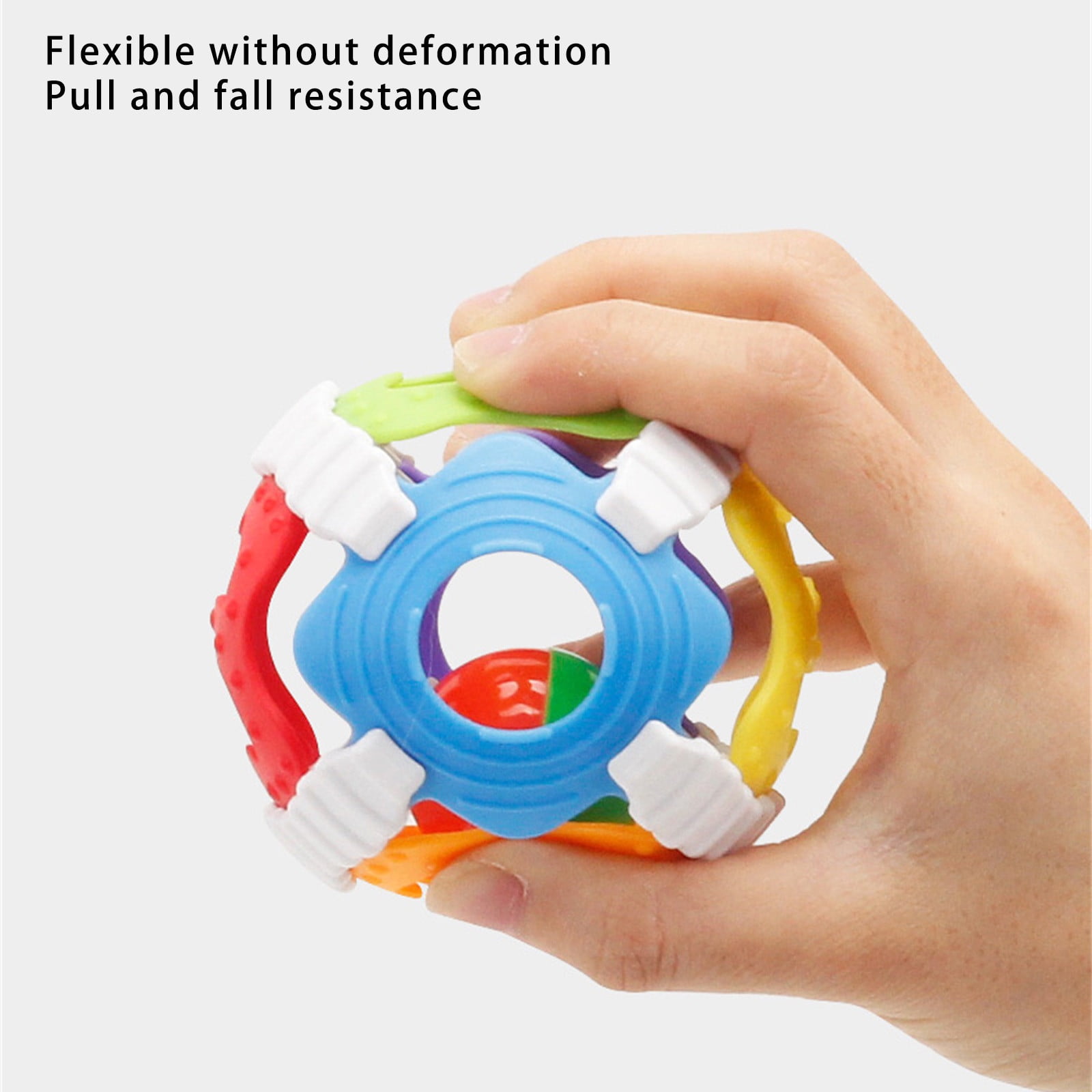 Kbndieu Baby Rattle Toys 0-6-12 Months, Infant Soothing Toys, Newborn ...