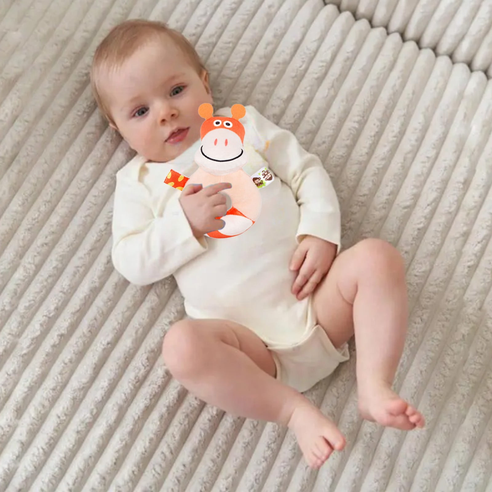 Kbndieu Baby Rattles Toys, Infant Developmental Hand Grip Baby Toys ...