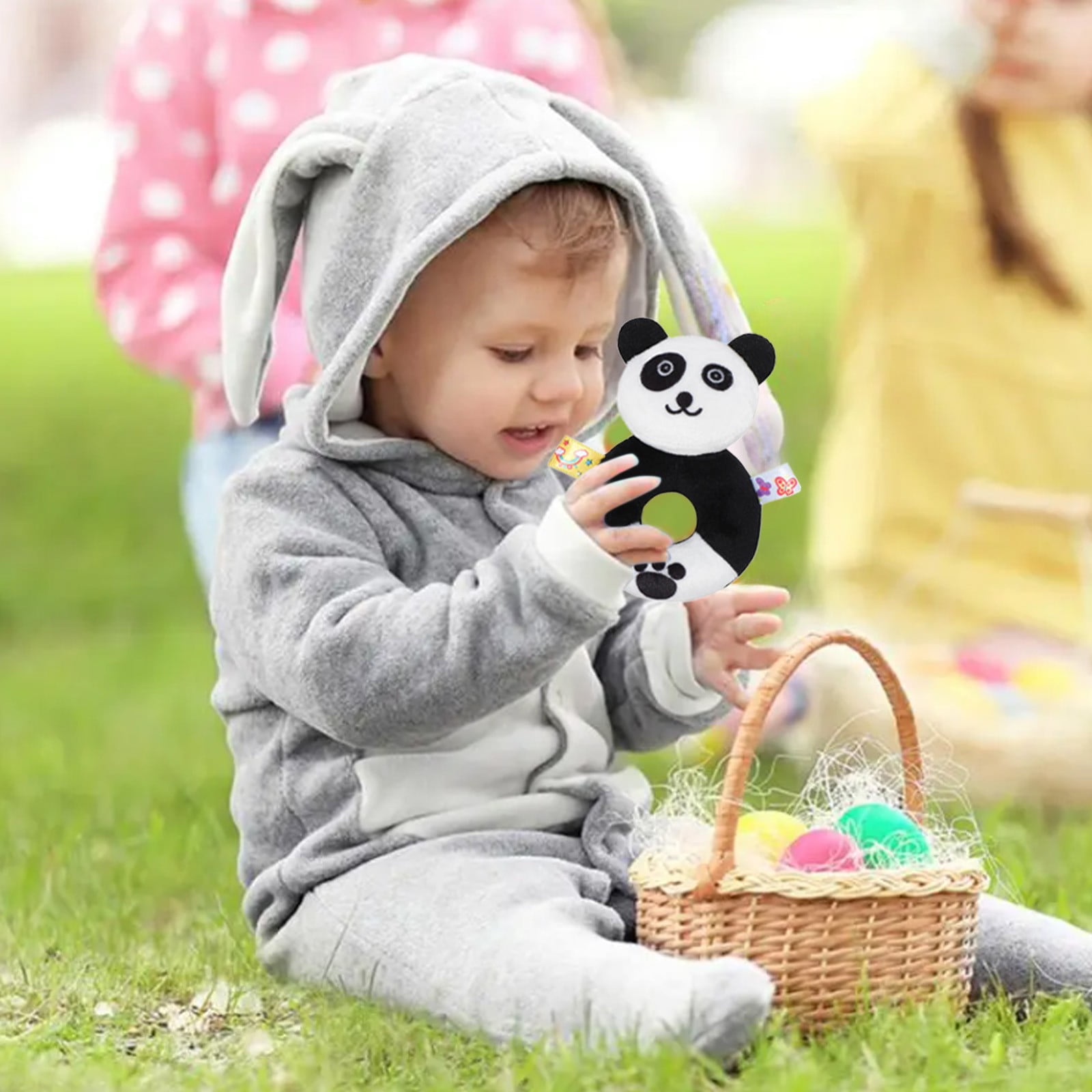 Kbndieu Baby Rattles Toys, Infant Developmental Hand Grip Baby Toys ...