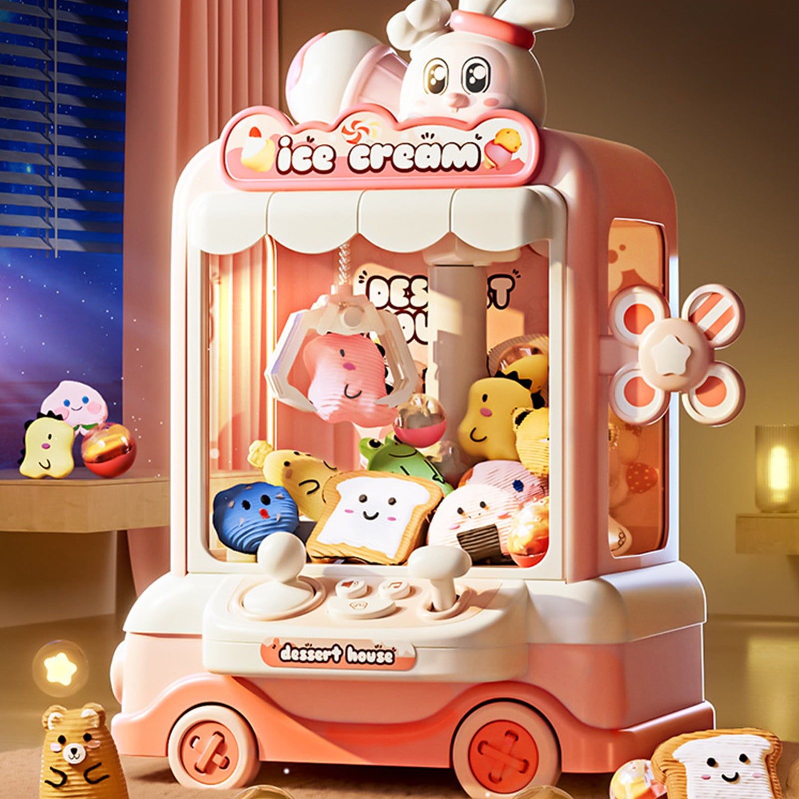 Kids Toys Claw Machine For Kids, Mini Vending Machines Candy Grabber ...