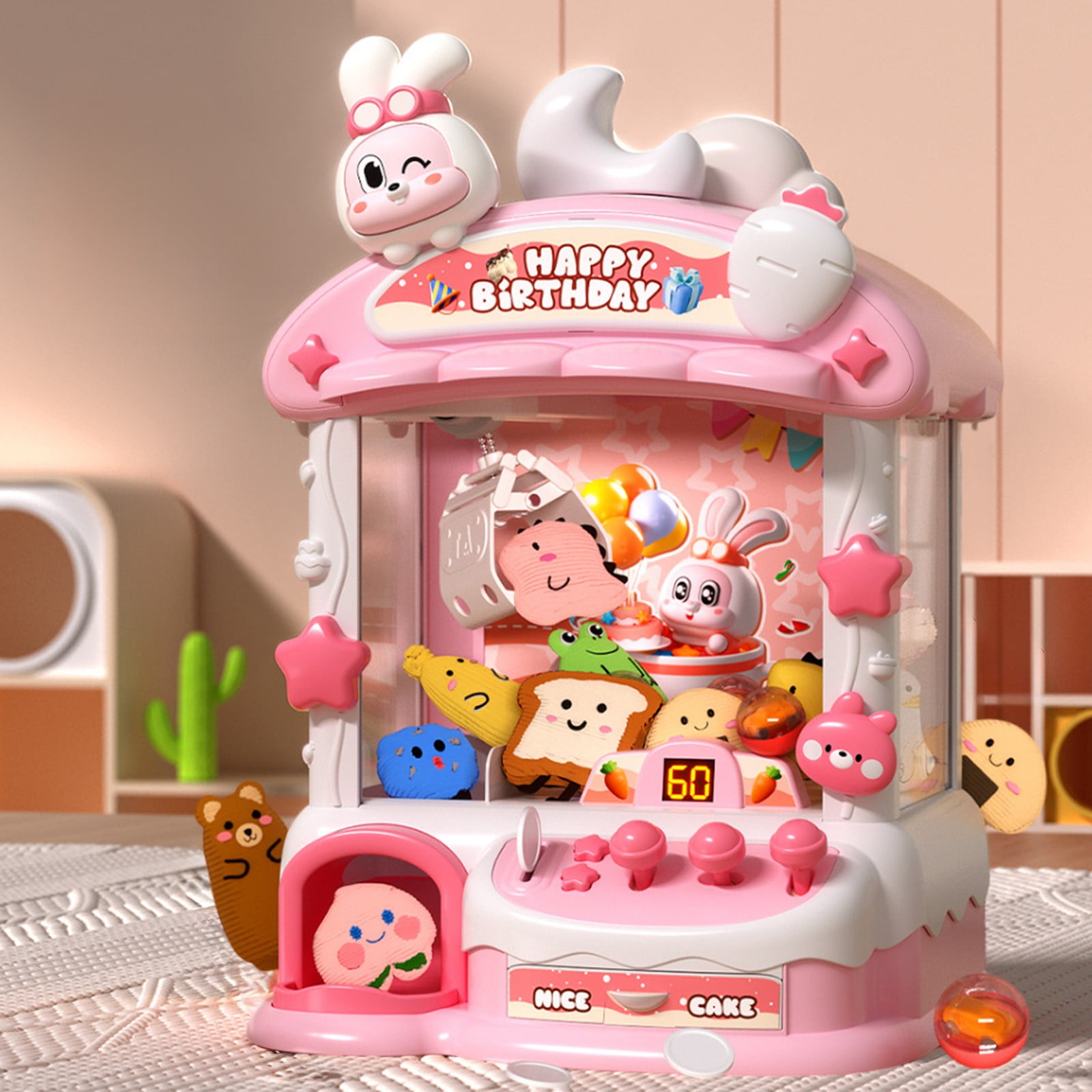 Kbndieu Claw Machine for Kids, Mini Kids Toys Vending Machine for Girls ...
