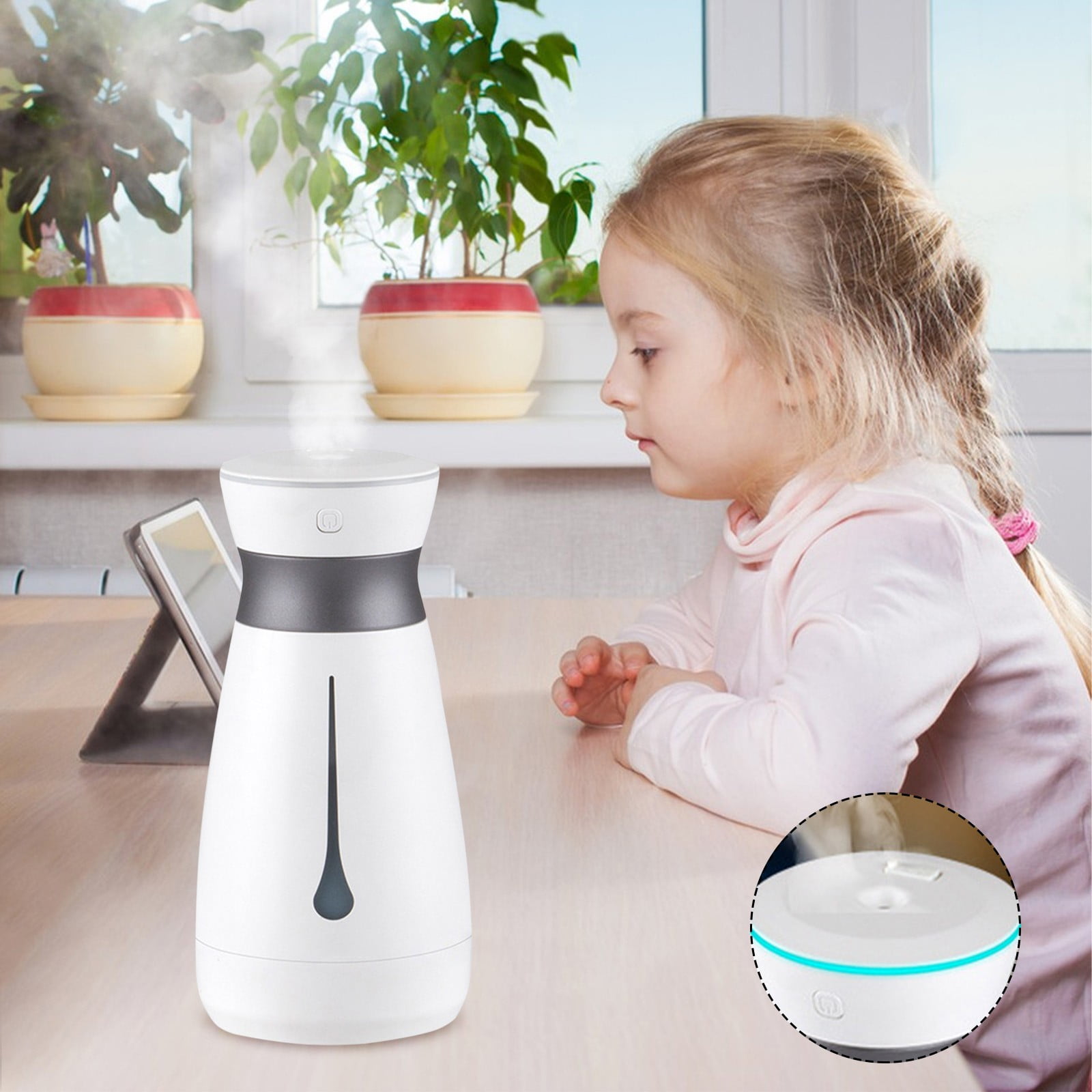 Kbndieu Cool Mist Humidifiers for Babies Quiet and Small Humidifier for ...