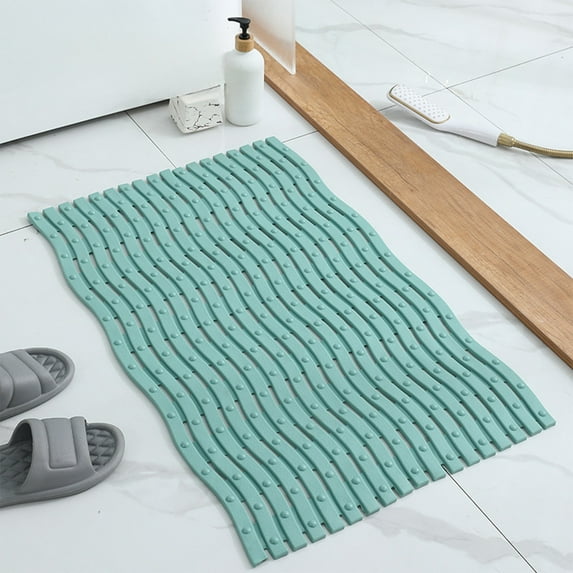 Kbndieu Non Slip Bath Tub Shower Mat, Quick Dry Machine Washable Bath ...