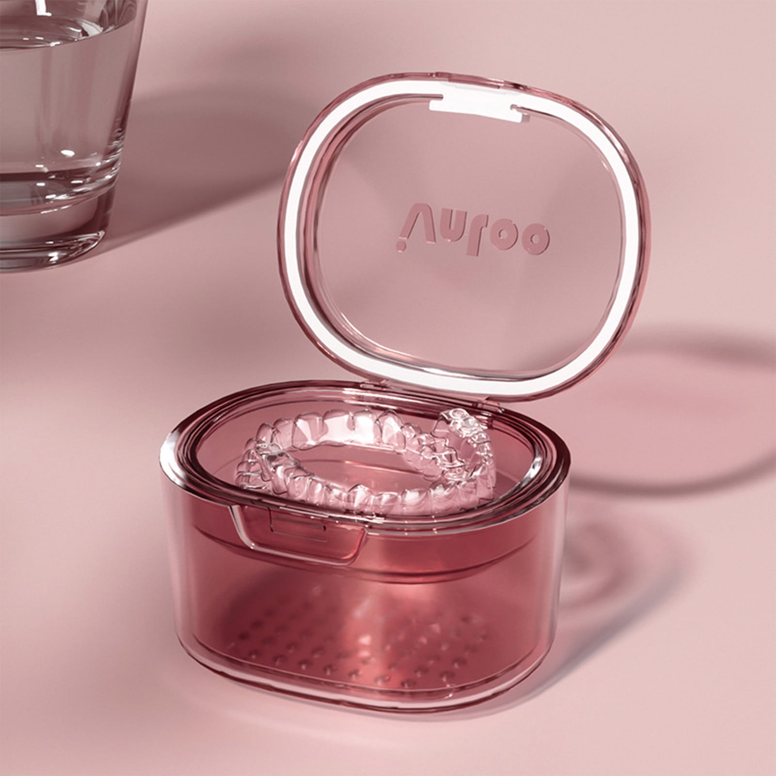 Kbndieu Retainer Case, Cute Slim Aligner Case Compatible with ...