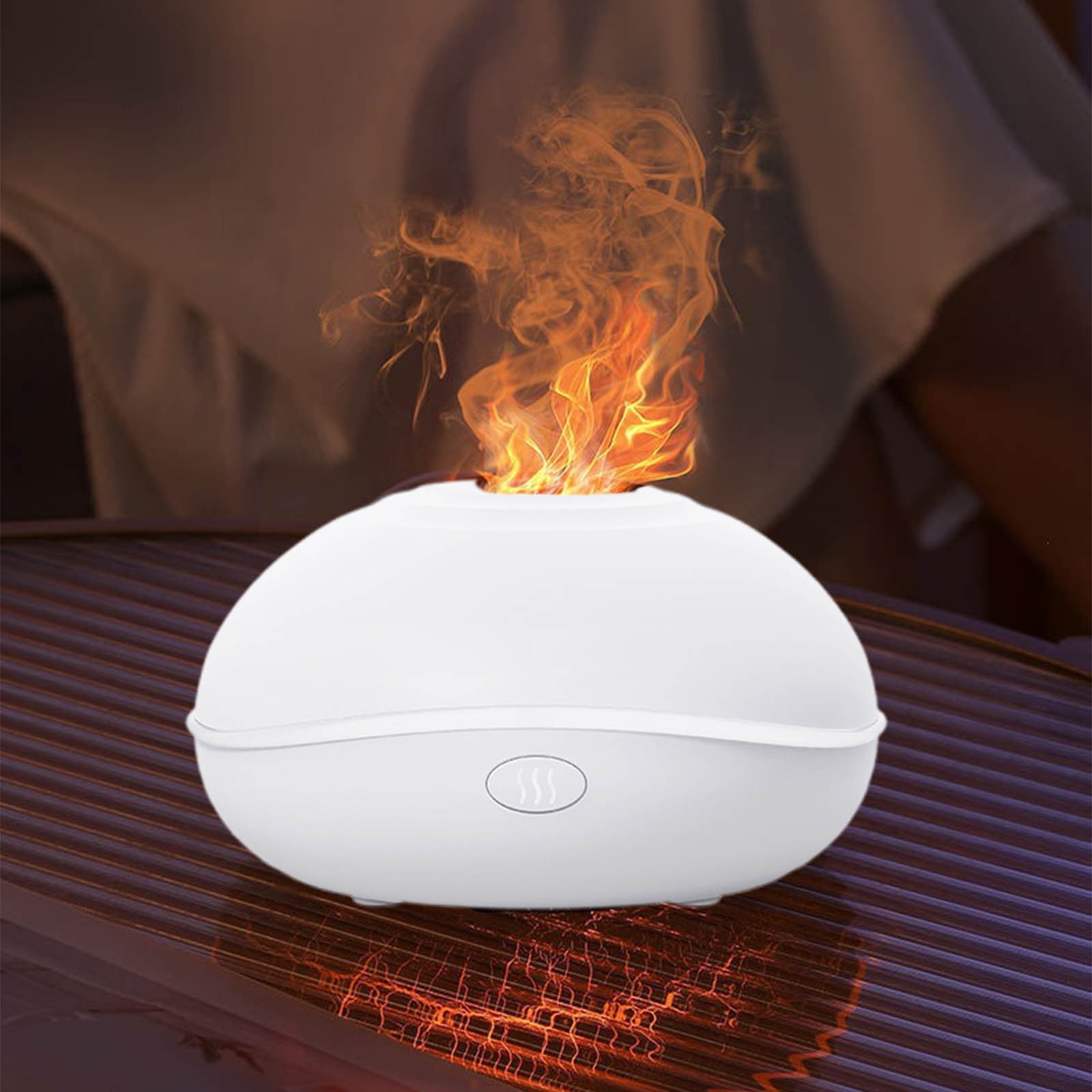 Kbndieu Simulation Flame Diffuser Color Gradient Home Diffuser Flame ...