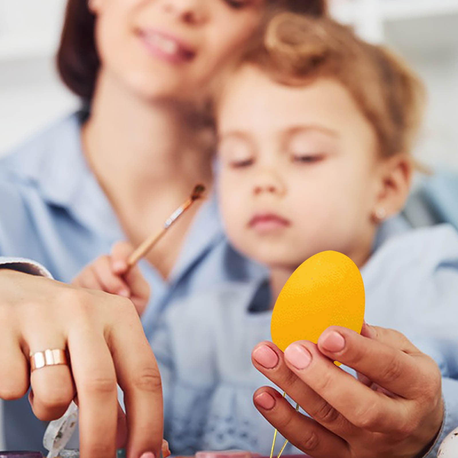 Kbndieu Spotted Easter Eggs, Colorful Simulation Plastic Eggs DIY ...