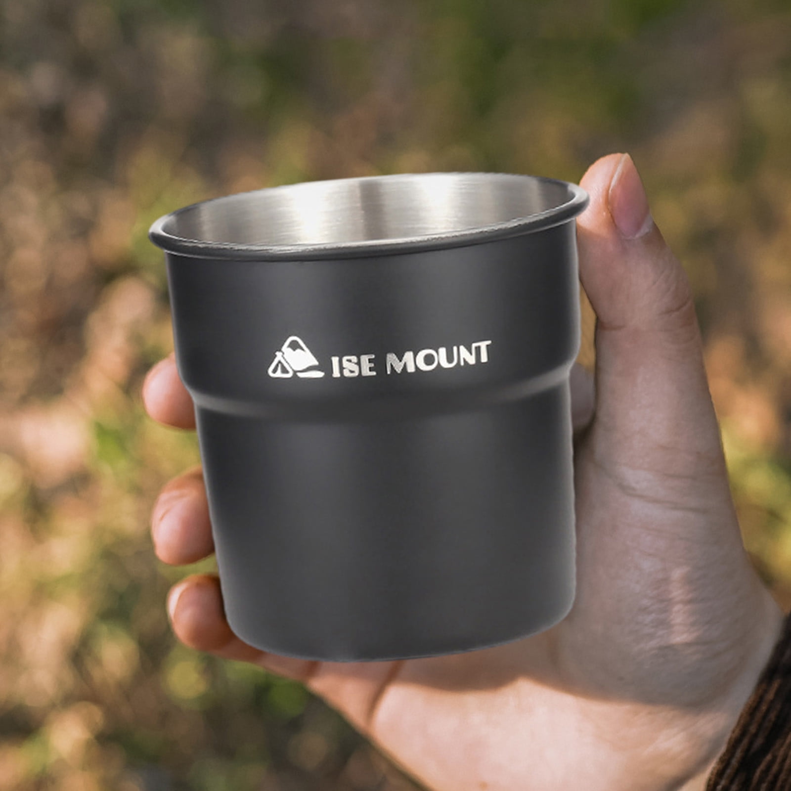 Kbndieu Stainless Steel Cup 300Ml Outdoor Camping Coffee Cup Cold Drink Cup Beer Mug Solid 304 ...