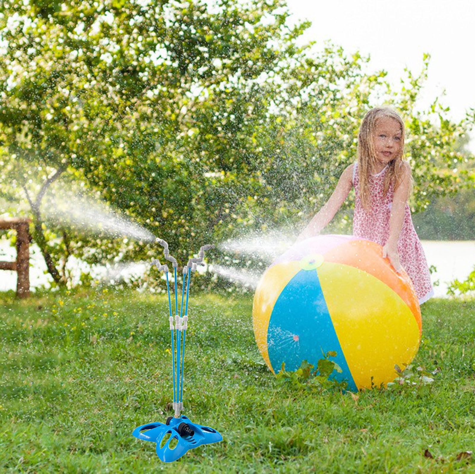 Kbndieu Standing Sprinkler Standing Spray Nozzle Spray Garden Sprinkler ...