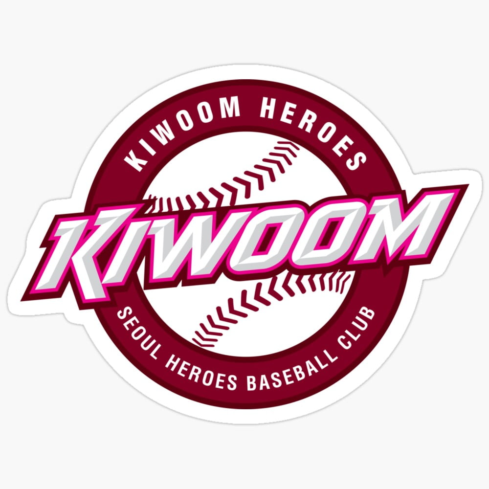 Kbo Kiwoom Heroes Seoul Logo Emblem - Korea Baseball Merch Hat Snapback ...