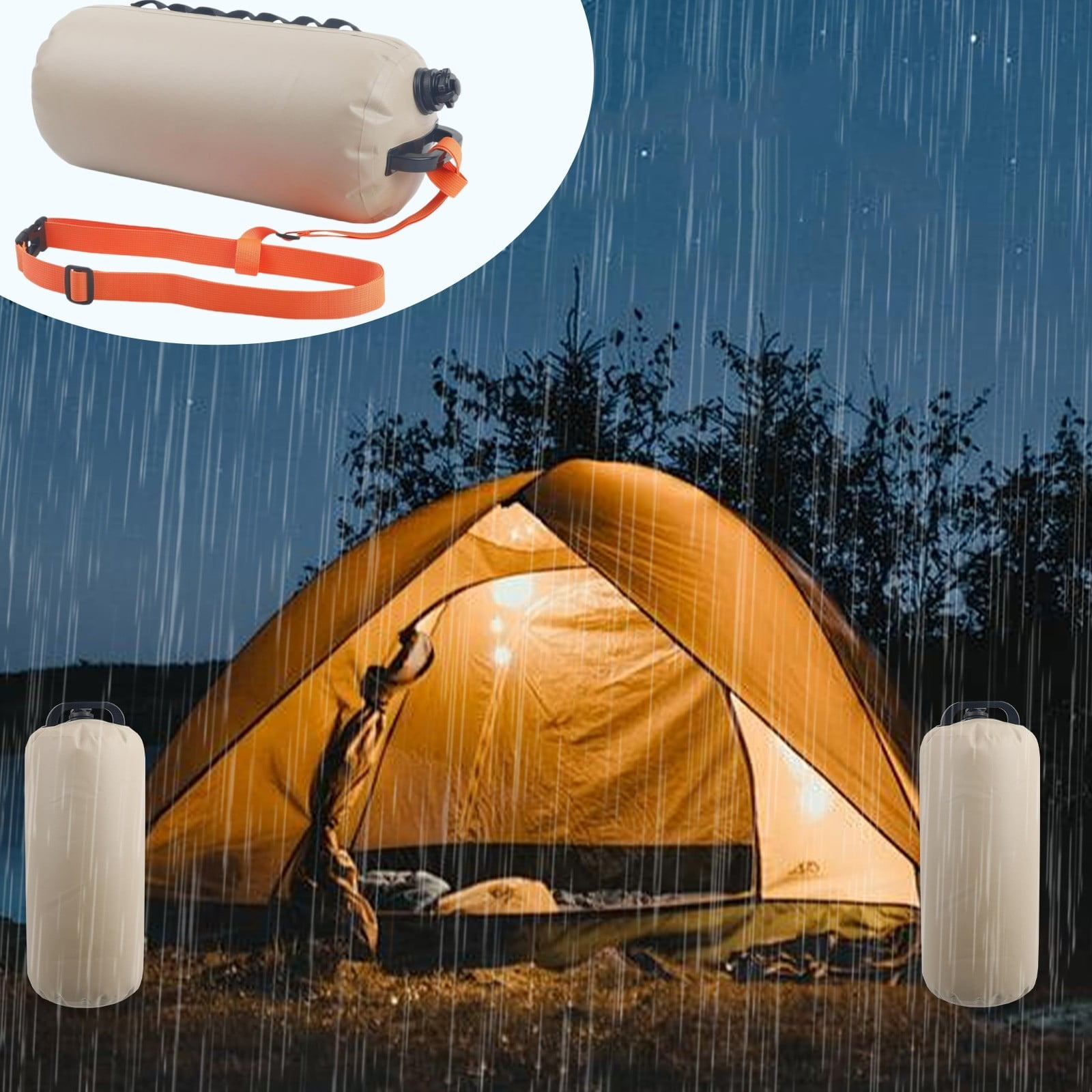 Kcavykas up to 60% off Gifts 10KG Outdoor Water Storage Bag ...