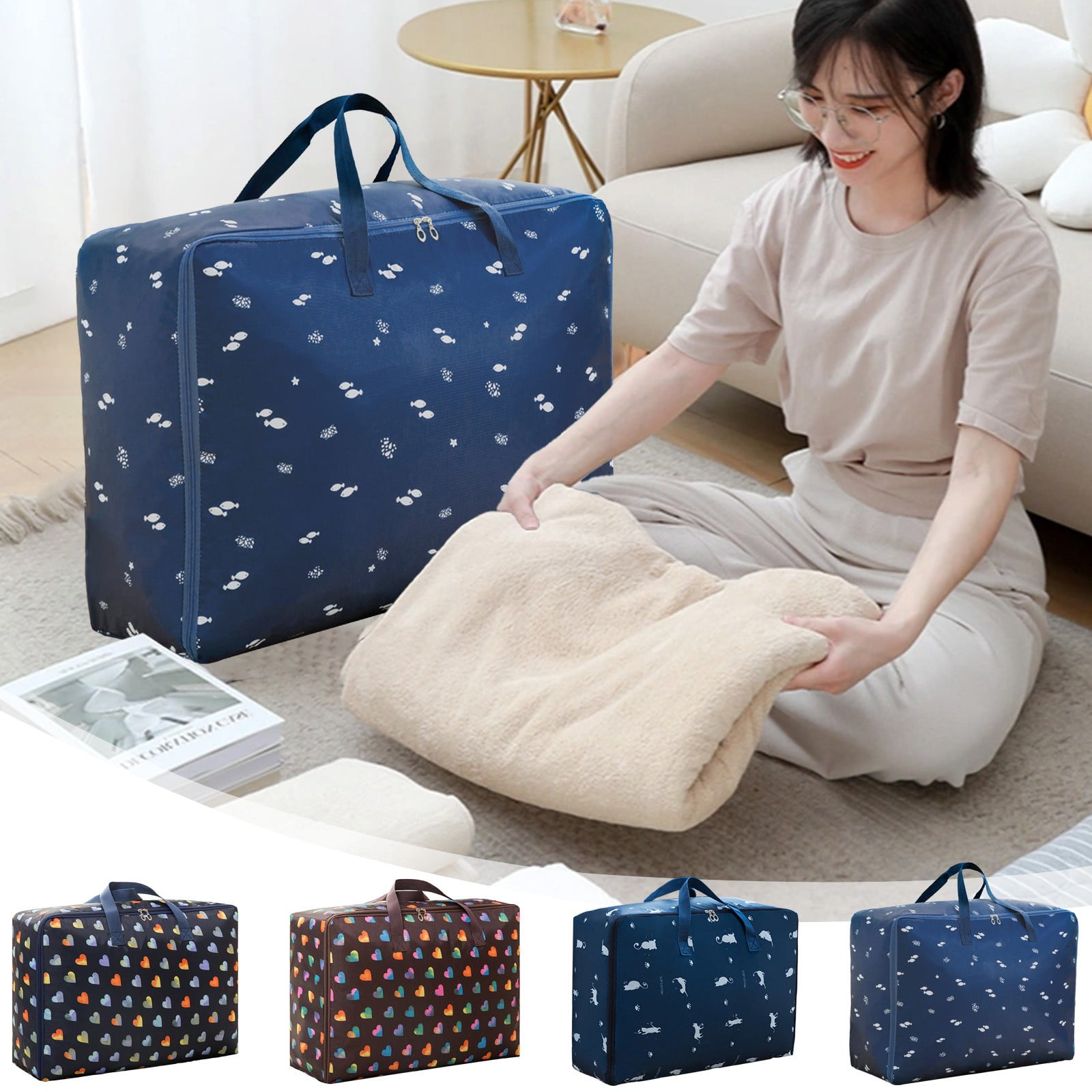 Kcavykas up to 60% off Gifts Foldable Storage Pouch Extra Large ...