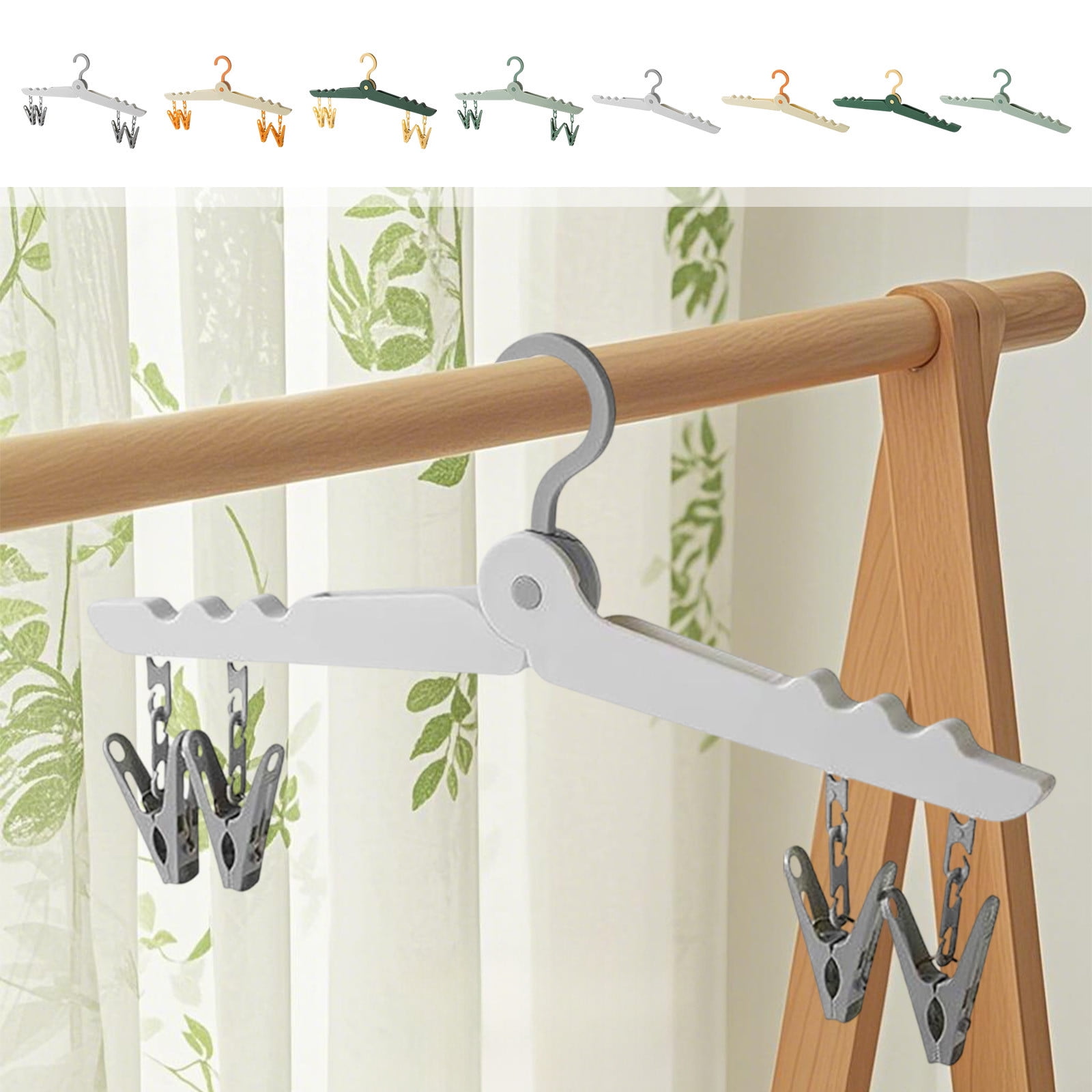 Kcavykas up to 60% off Gifts Foldable Travel Hanger, Portable Space ...