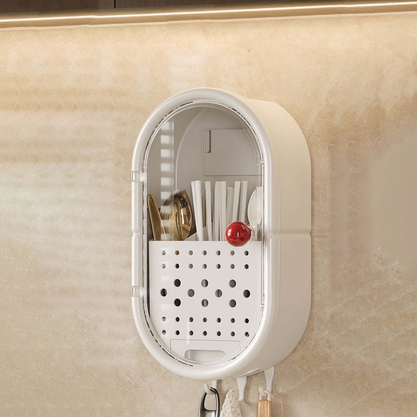 Kcavykas up to 60% off Gifts Multi-tier Storage Rack Magnetic Door Wall ...