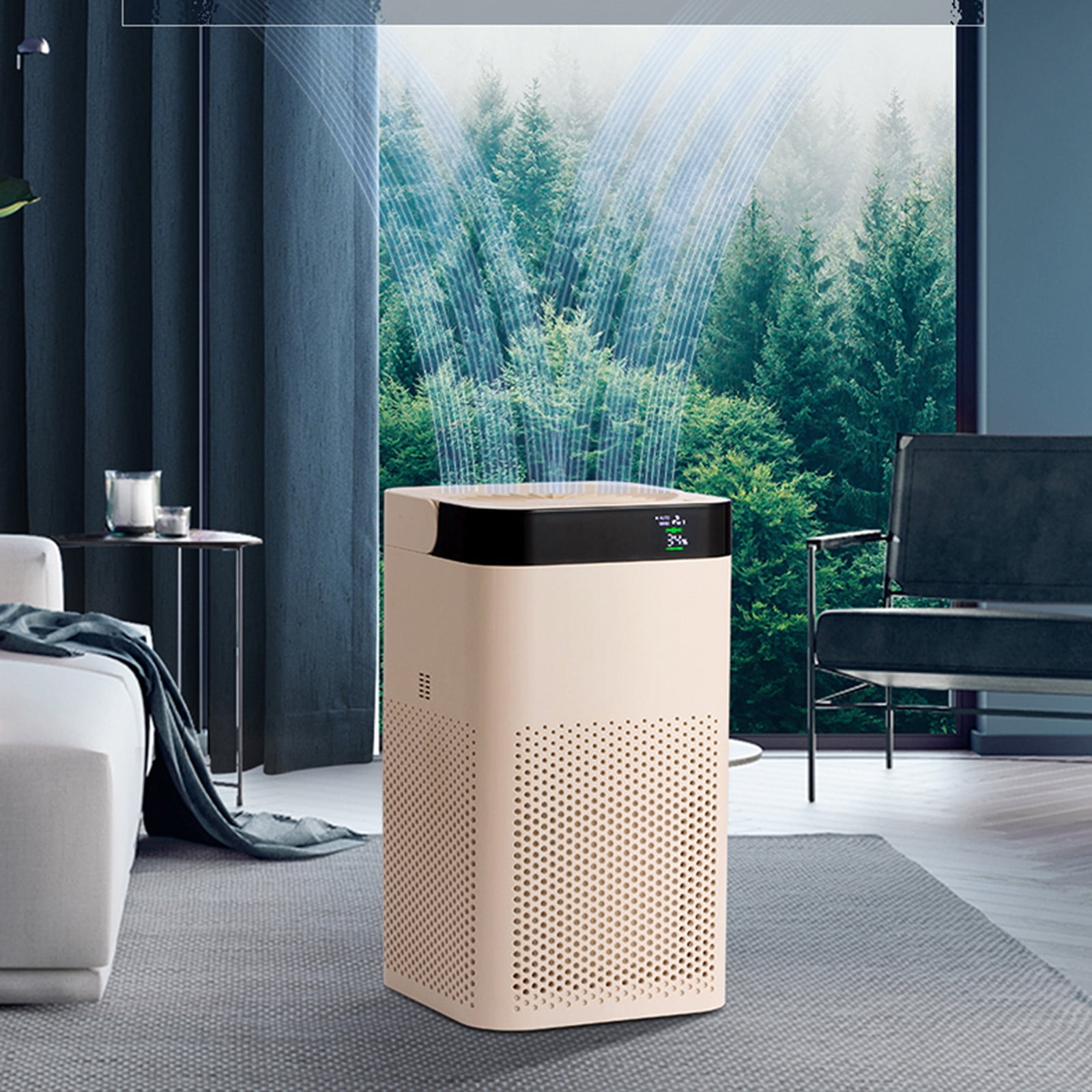 Kcavykas Air Purifiers for Home Purifier For Home Bedroom Portable ...