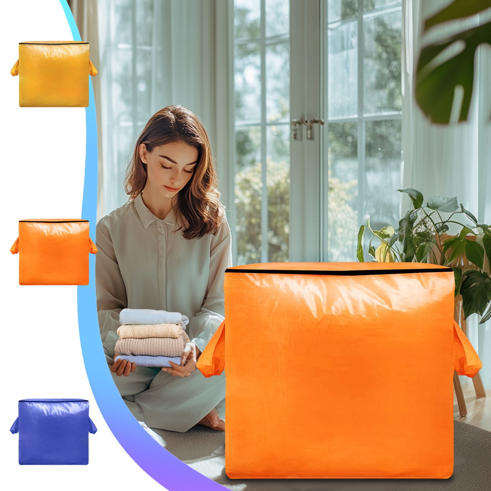 Kcavykas Breathable Storage Sack for Clothes Heavy Duty Storage Bag ...