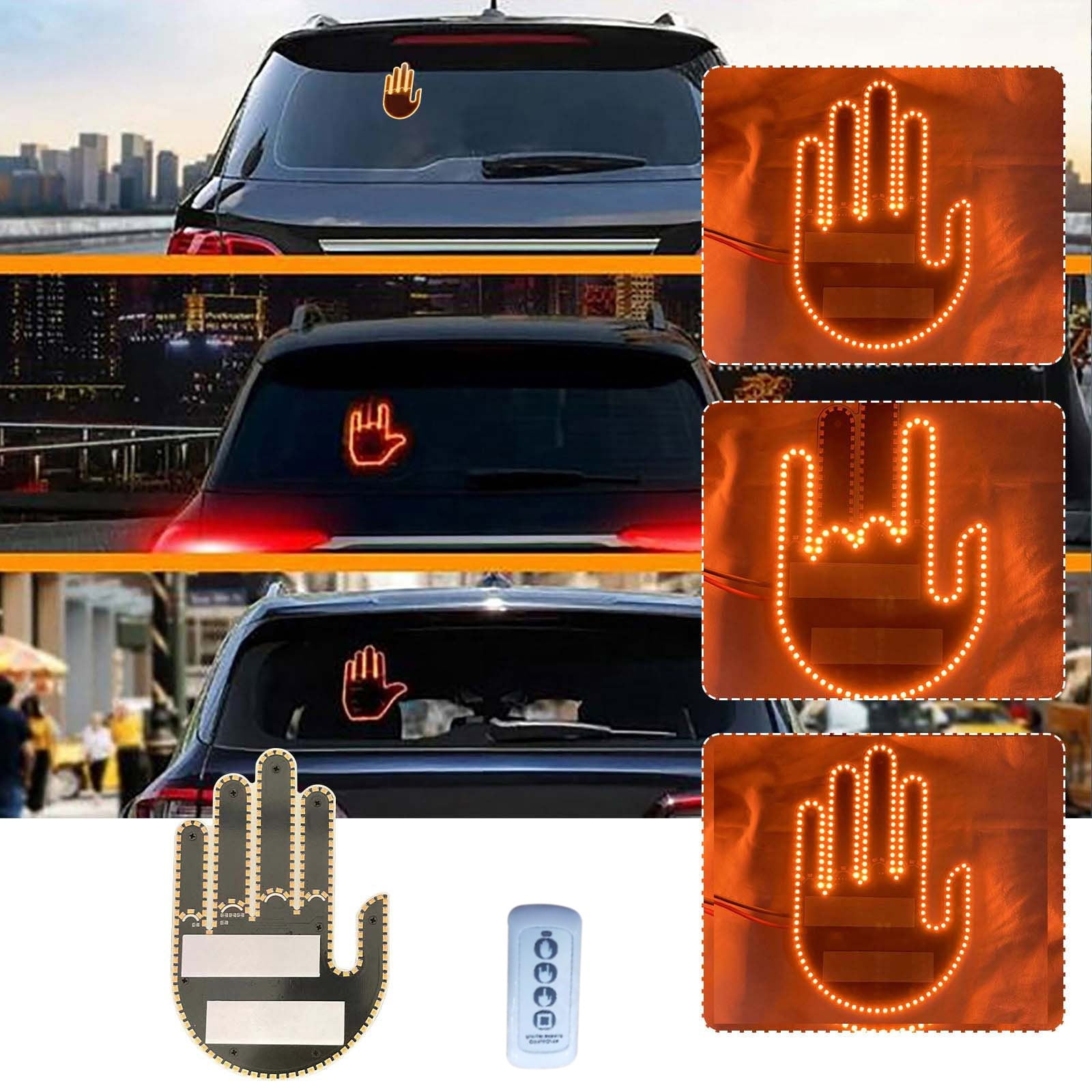 Kcavykas Car Finger Light Remote Control Gesture Light Car ...