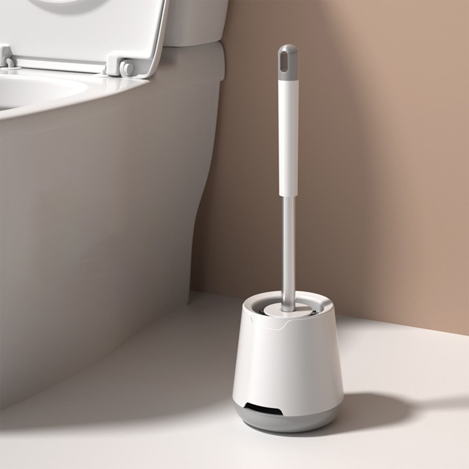 Kcavykas Cleaning Supplies Toilet Brush Long Handle Bathroom Cleaning ...