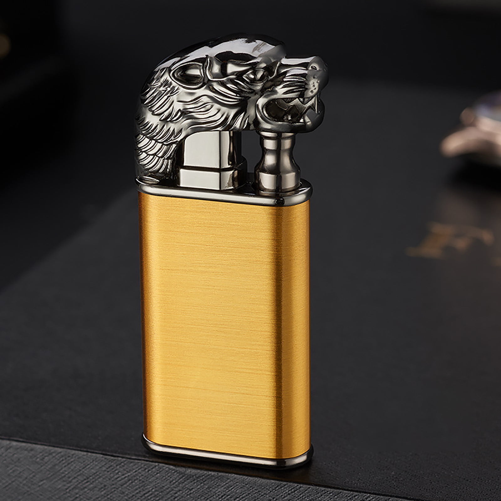 Kcavykas Cool Portable Dual Sided Ignition Lighter - Double Fire ...